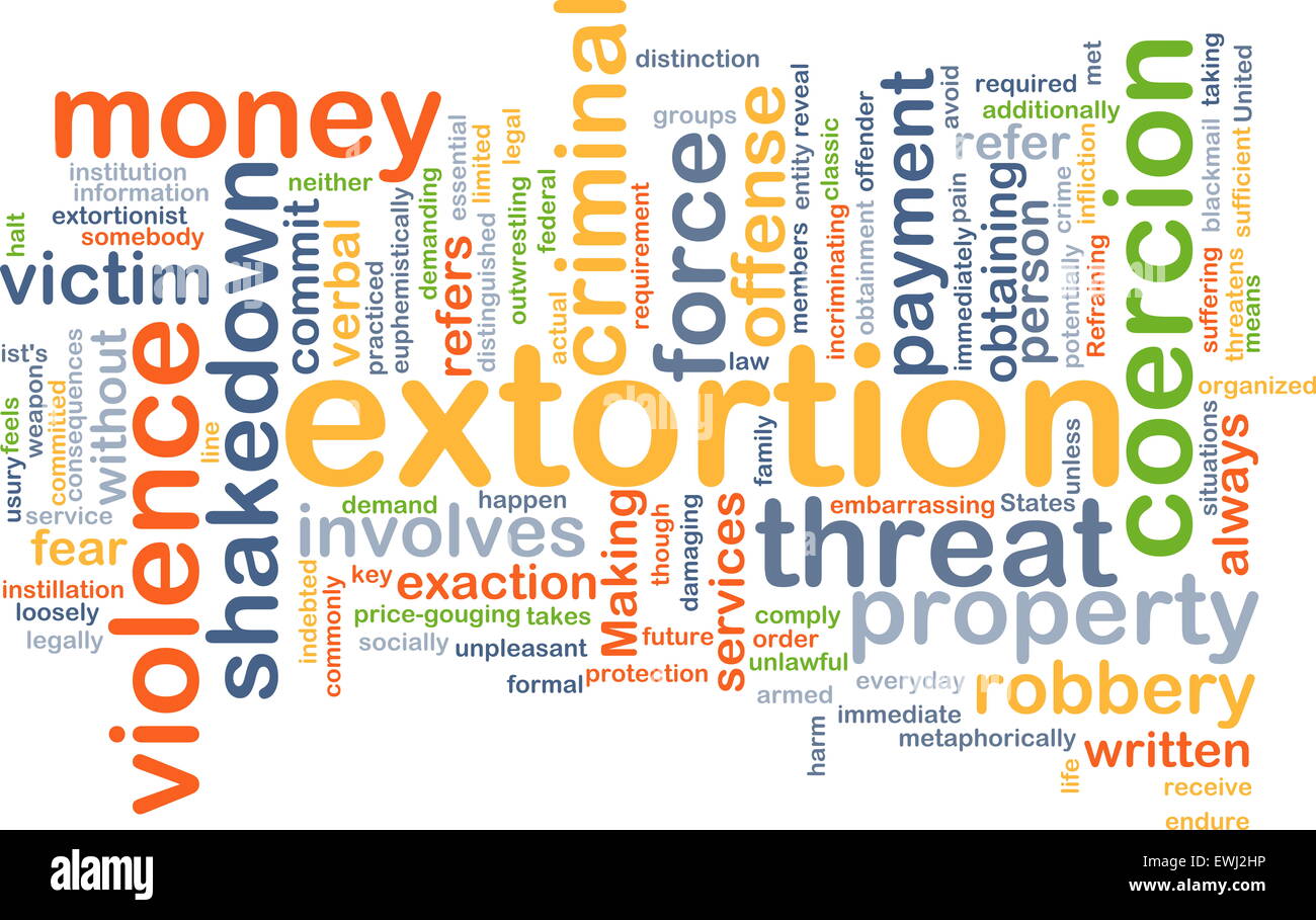 Extortionist hi-res stock photography and images - Alamy