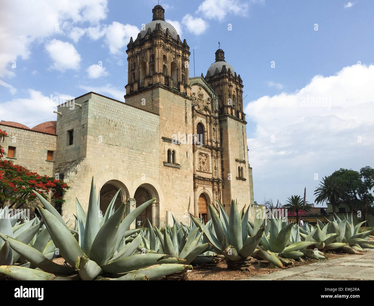 Santo Domingo Church in Oaxaca, Mexico Stock Photo - Alamy