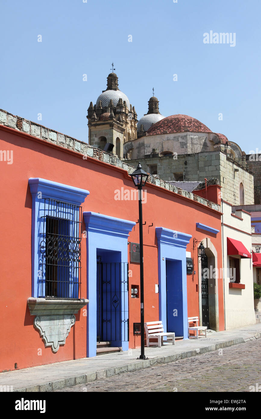 Colorful Buildings in Oaxaca Stock Photo - Alamy