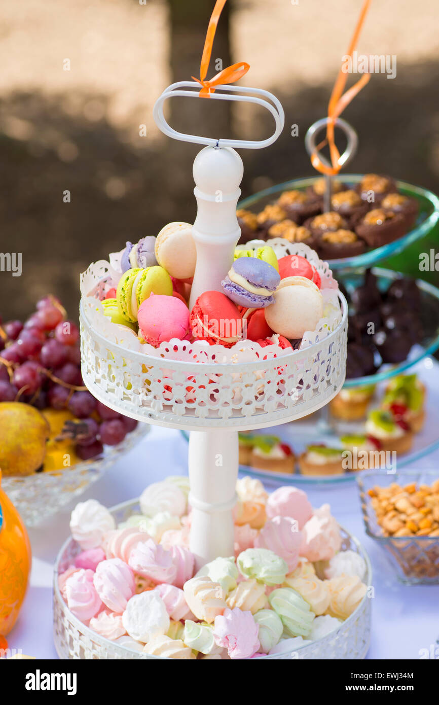 candy bar for birthday party Stock Photo - Alamy