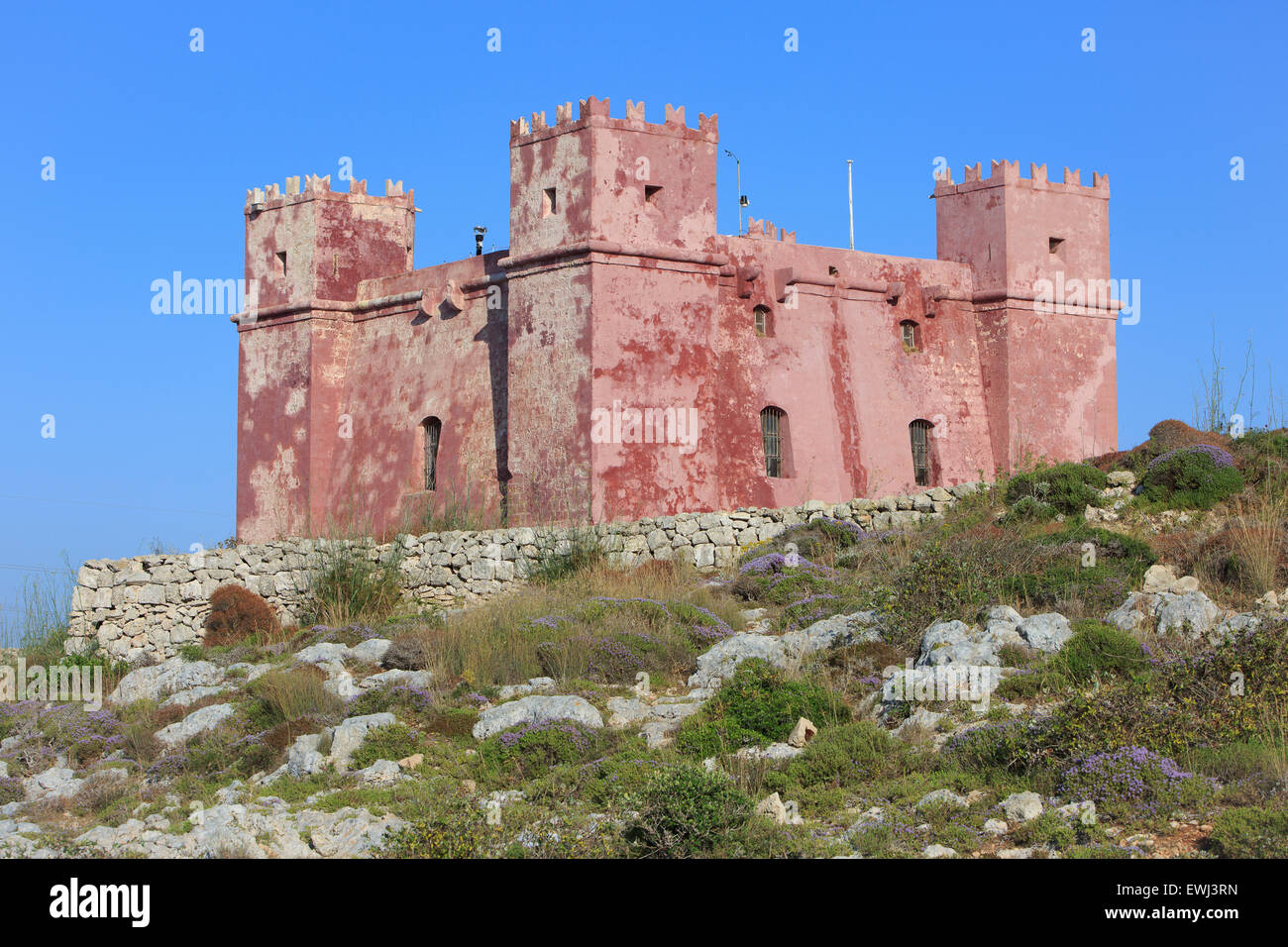 Wignacourt tower hi-res stock photography and images - Alamy