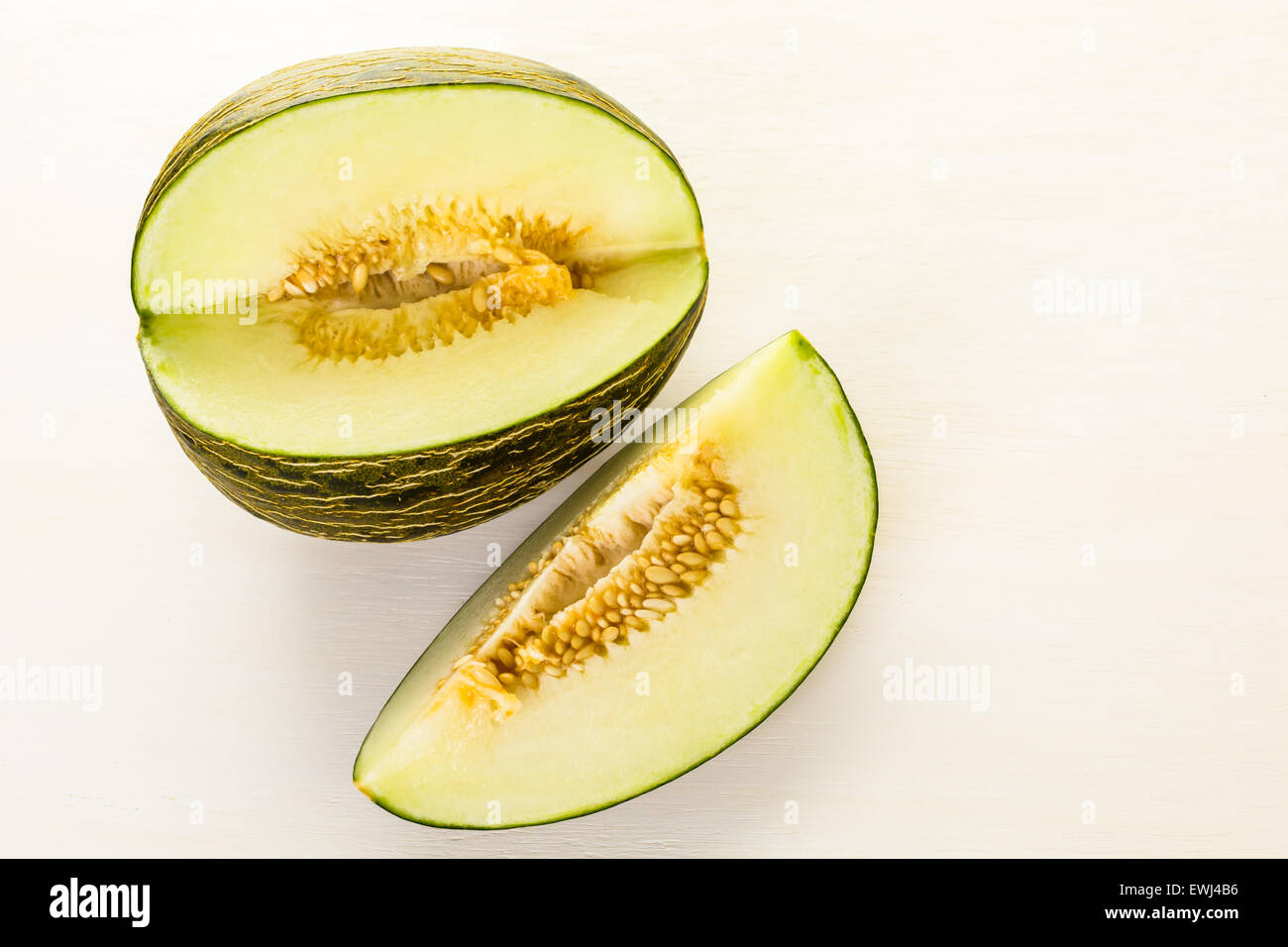 Piel de sapo melon fruit slice hi-res stock photography and images - Alamy