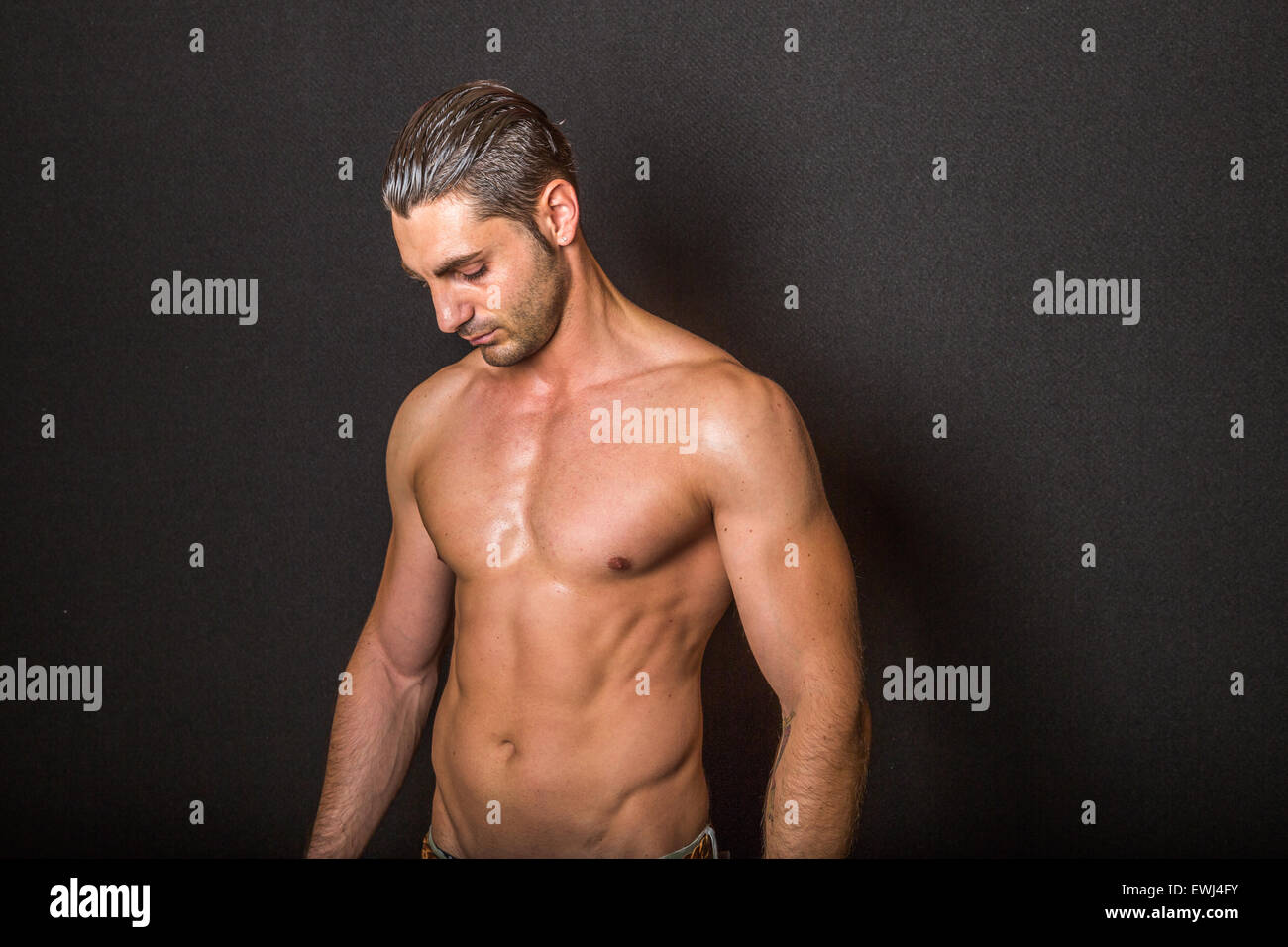 Bronzed male hi-res stock photography and images - Alamy