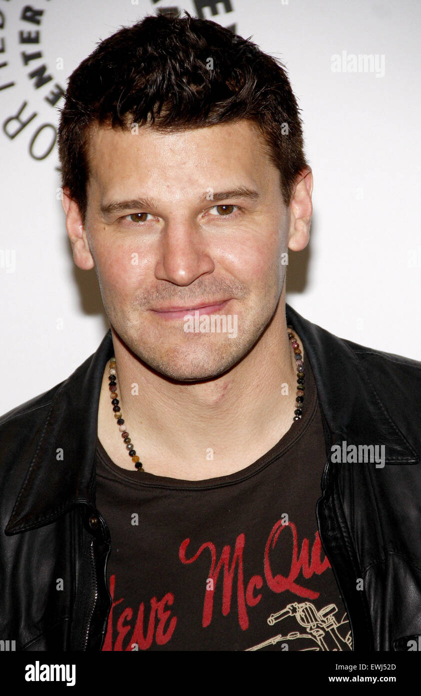 David Boreanaz at the PaleyFest 2012 Presents 'Bones' held at the Saban ...