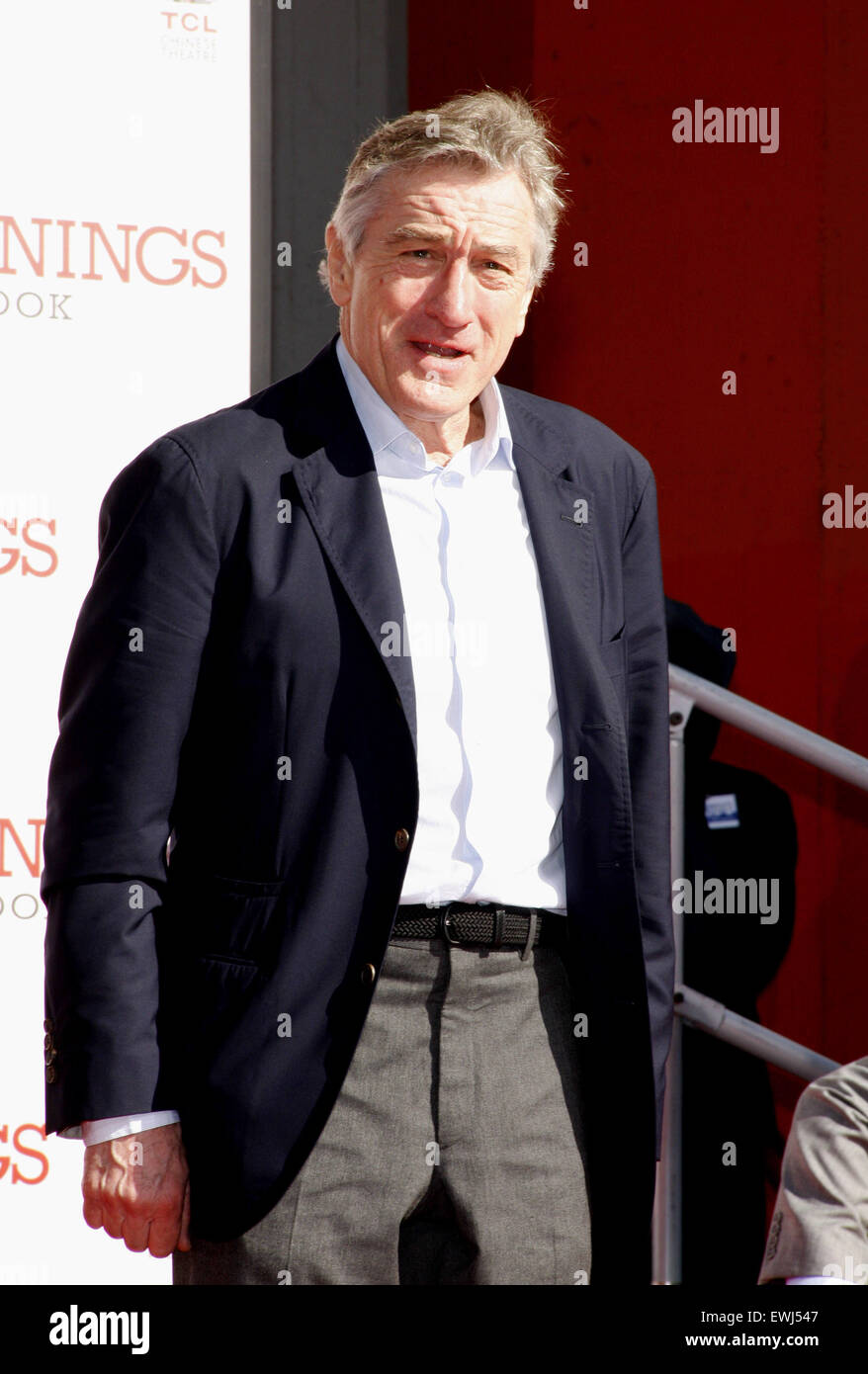 Robert De Niro at the Robert De Niro Hand and Footprint Ceremony held ...