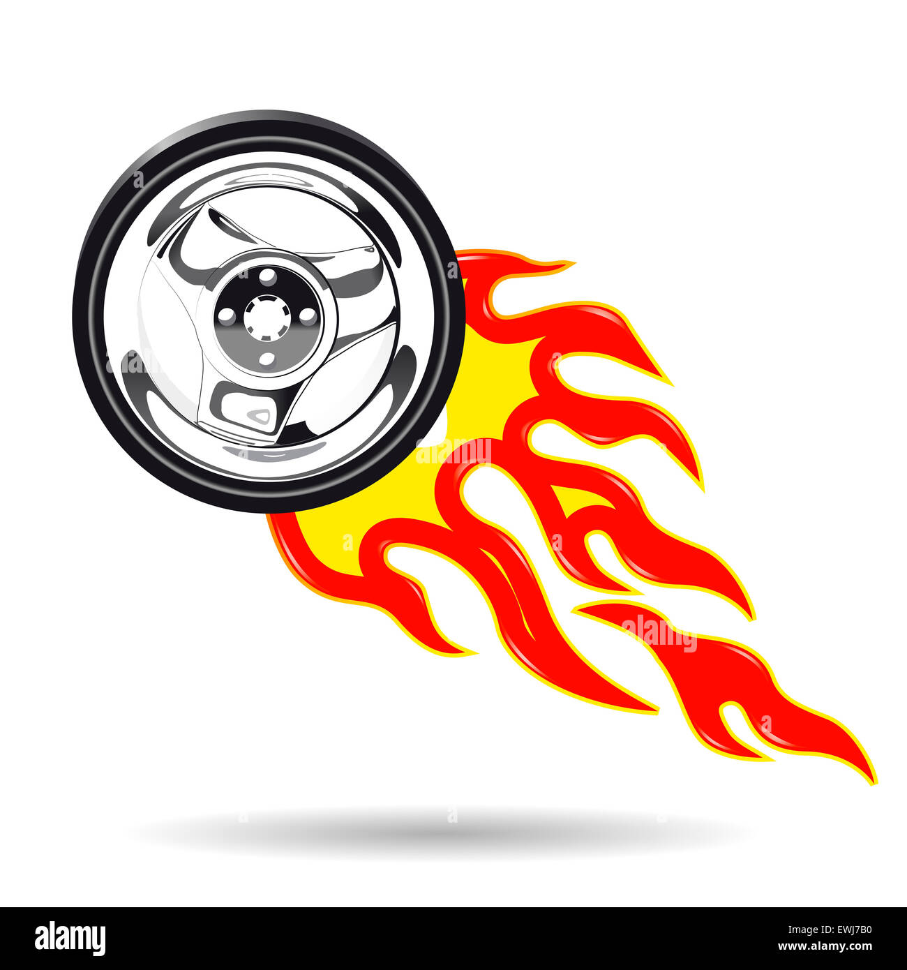 Wheel of fire hi-res stock photography and images - Alamy