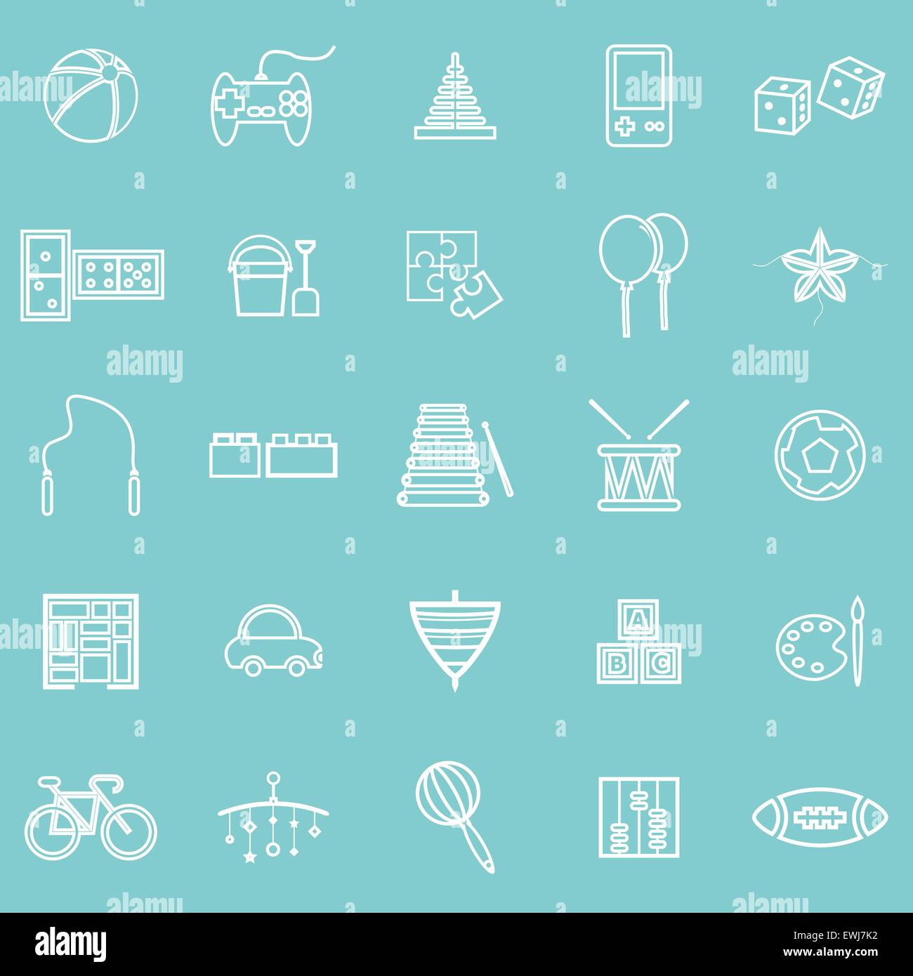 Drum on green background Stock Vector Images - Alamy