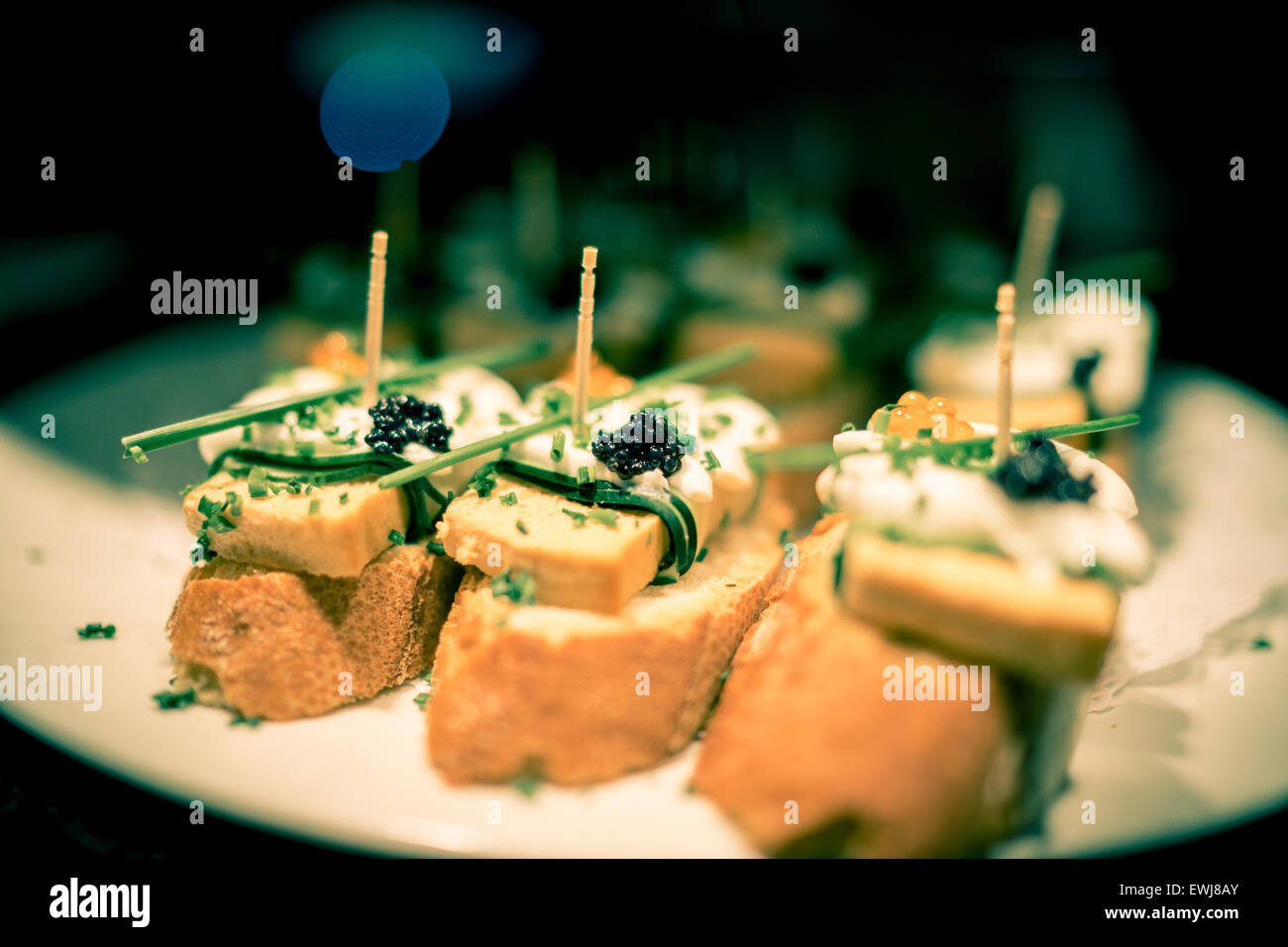 A small tapas dish at a Barcelona tapas bar Stock Photo - Alamy