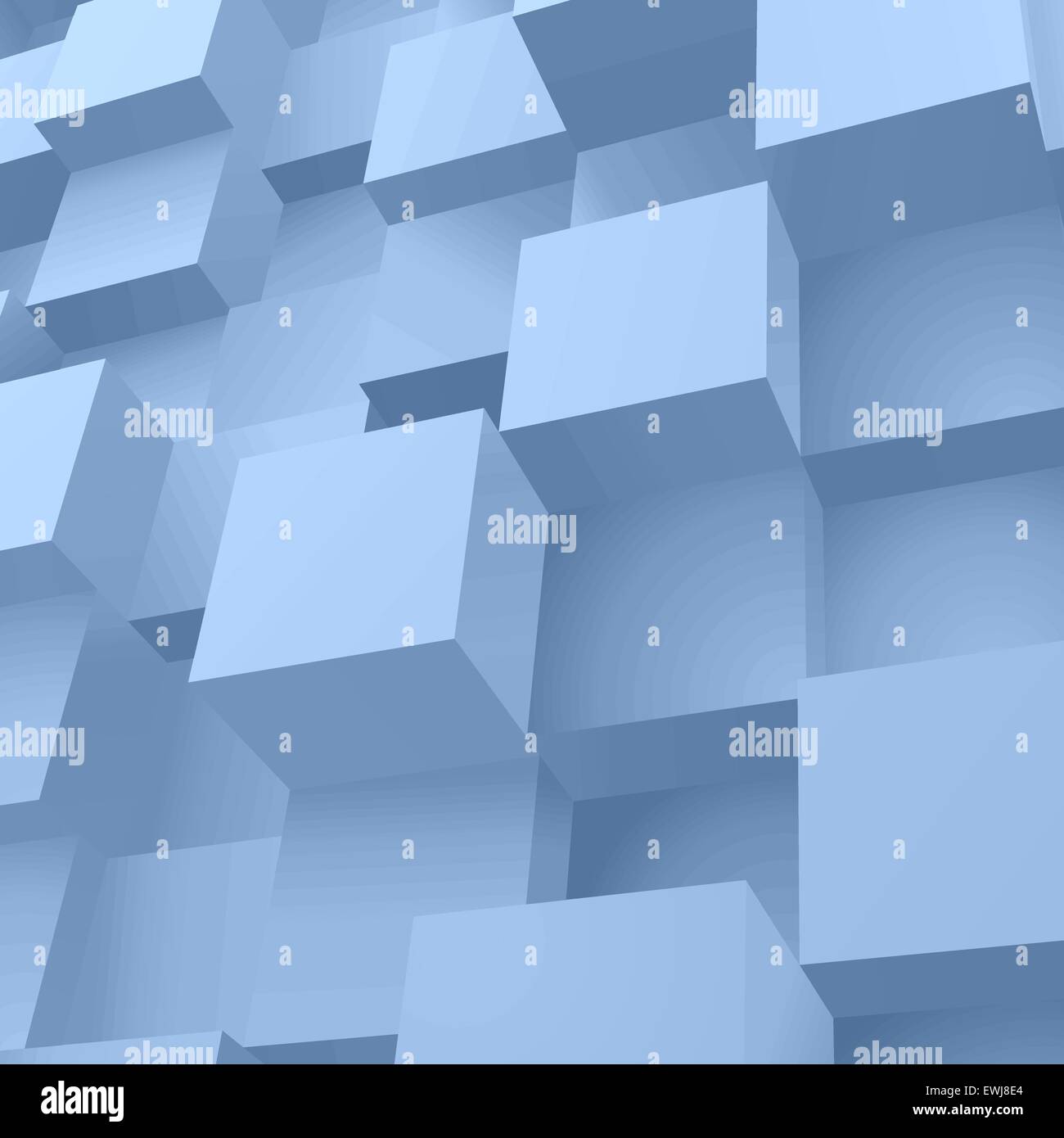 3d blocks structure background. Abstract illustration Stock Vector ...