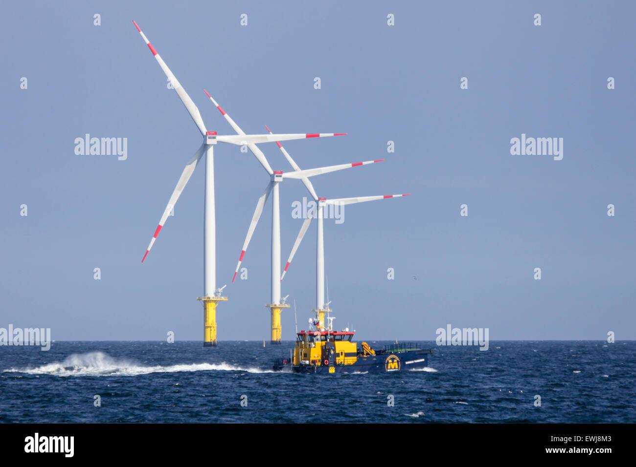 Offshore wind farm in germany hi-res stock photography and images - Alamy