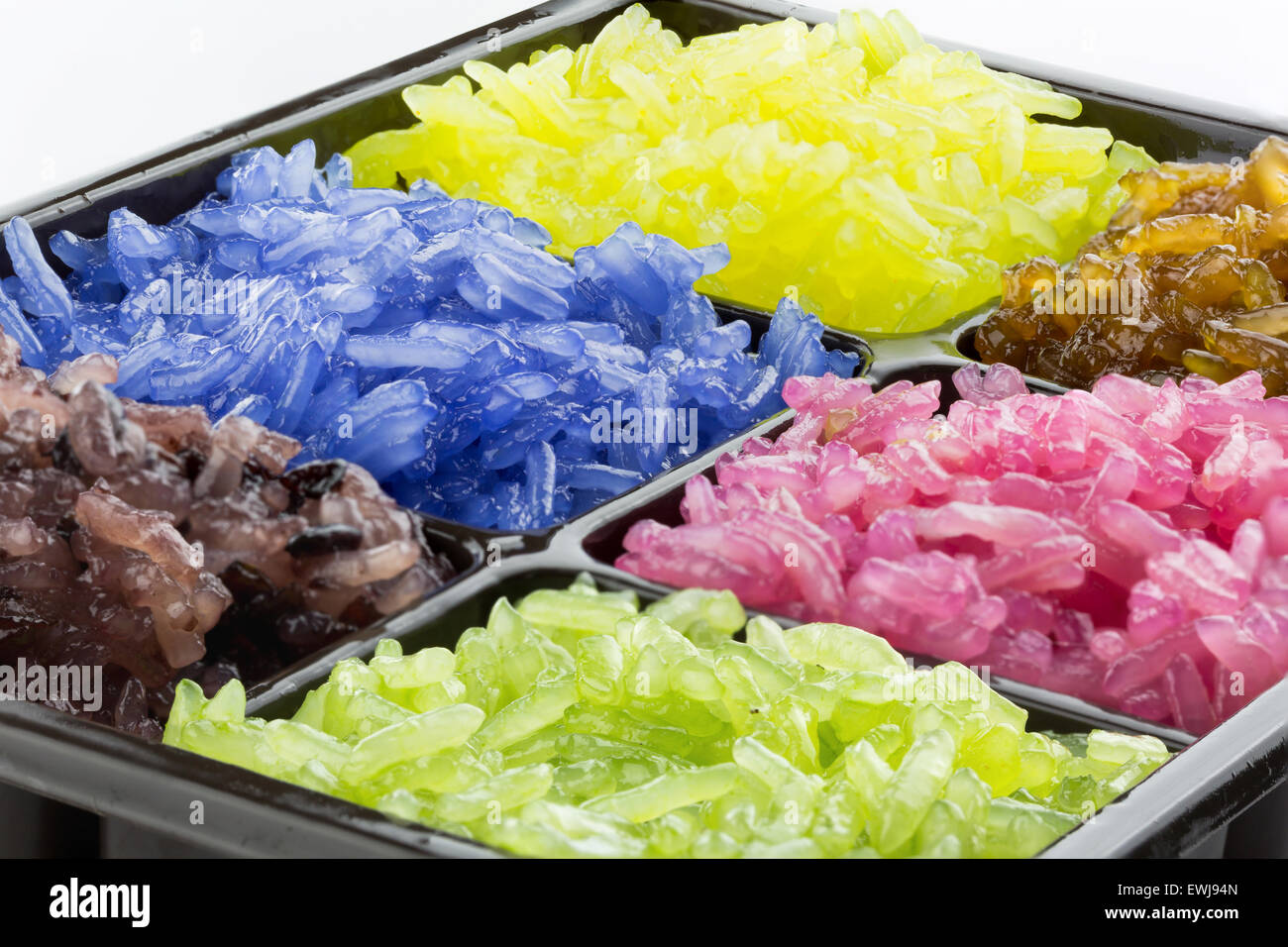 Colorful sticky rice hi-res stock photography and images - Alamy