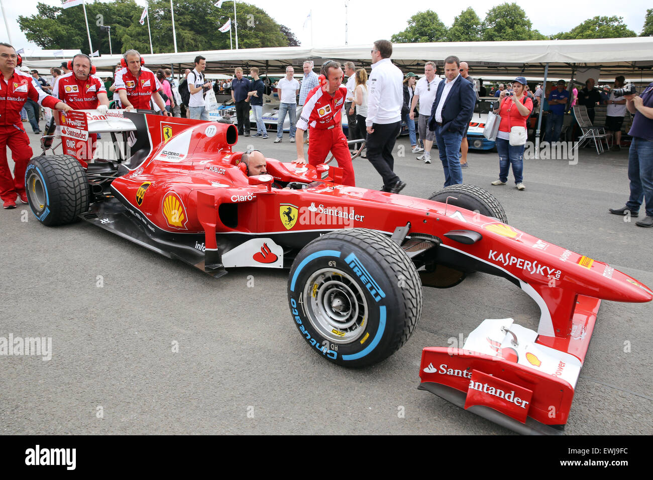 Goodwood, West Sussex, UK. 26th June, 2015. The Goodwood Festival of ...