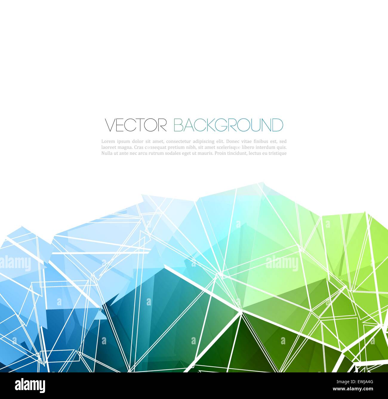 Vector geometric background with triangles Stock Vector Image & Art - Alamy