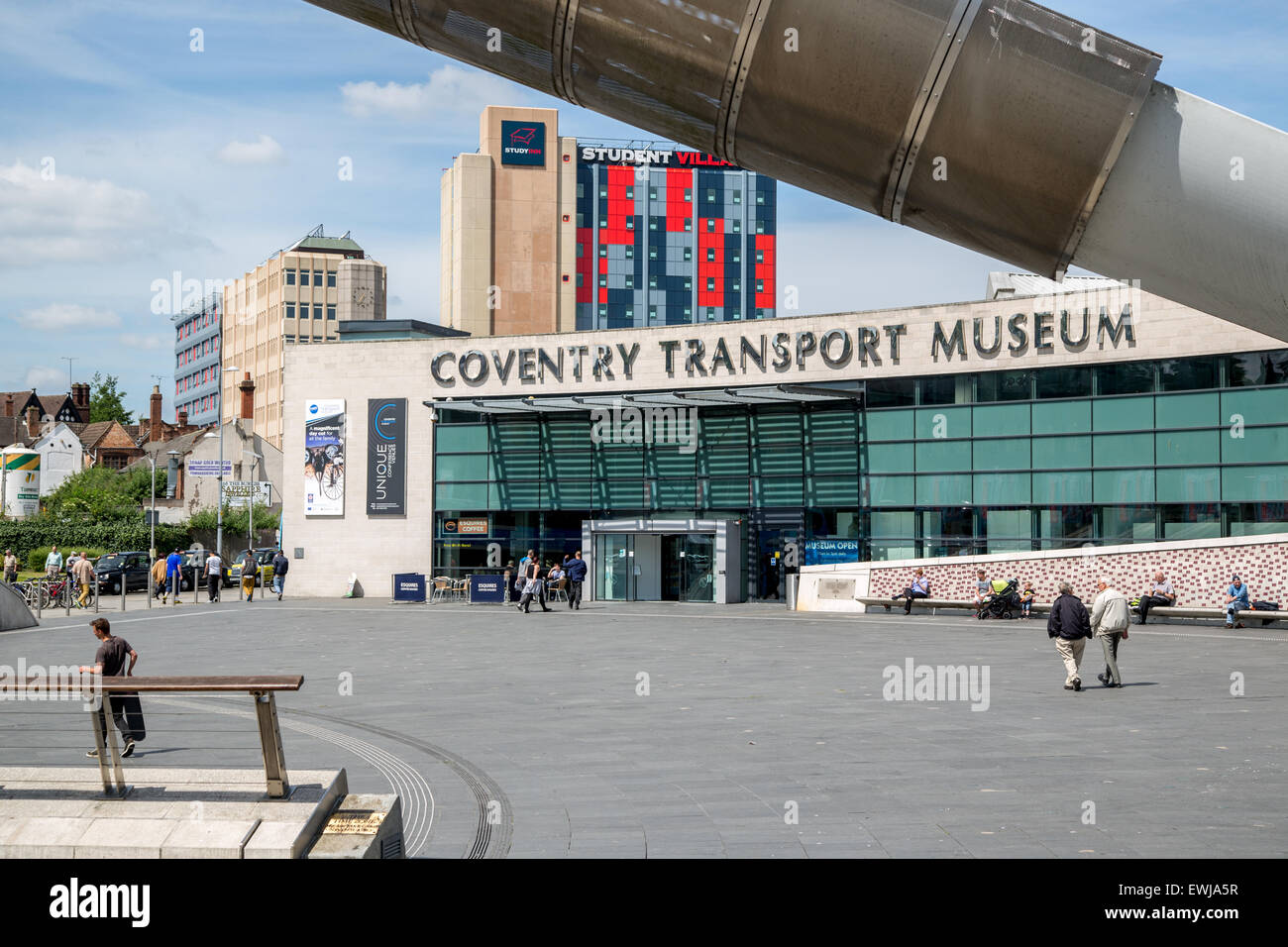 Phoenix Initiative Millennium Place Coventry England UK Stock Photo - Alamy
