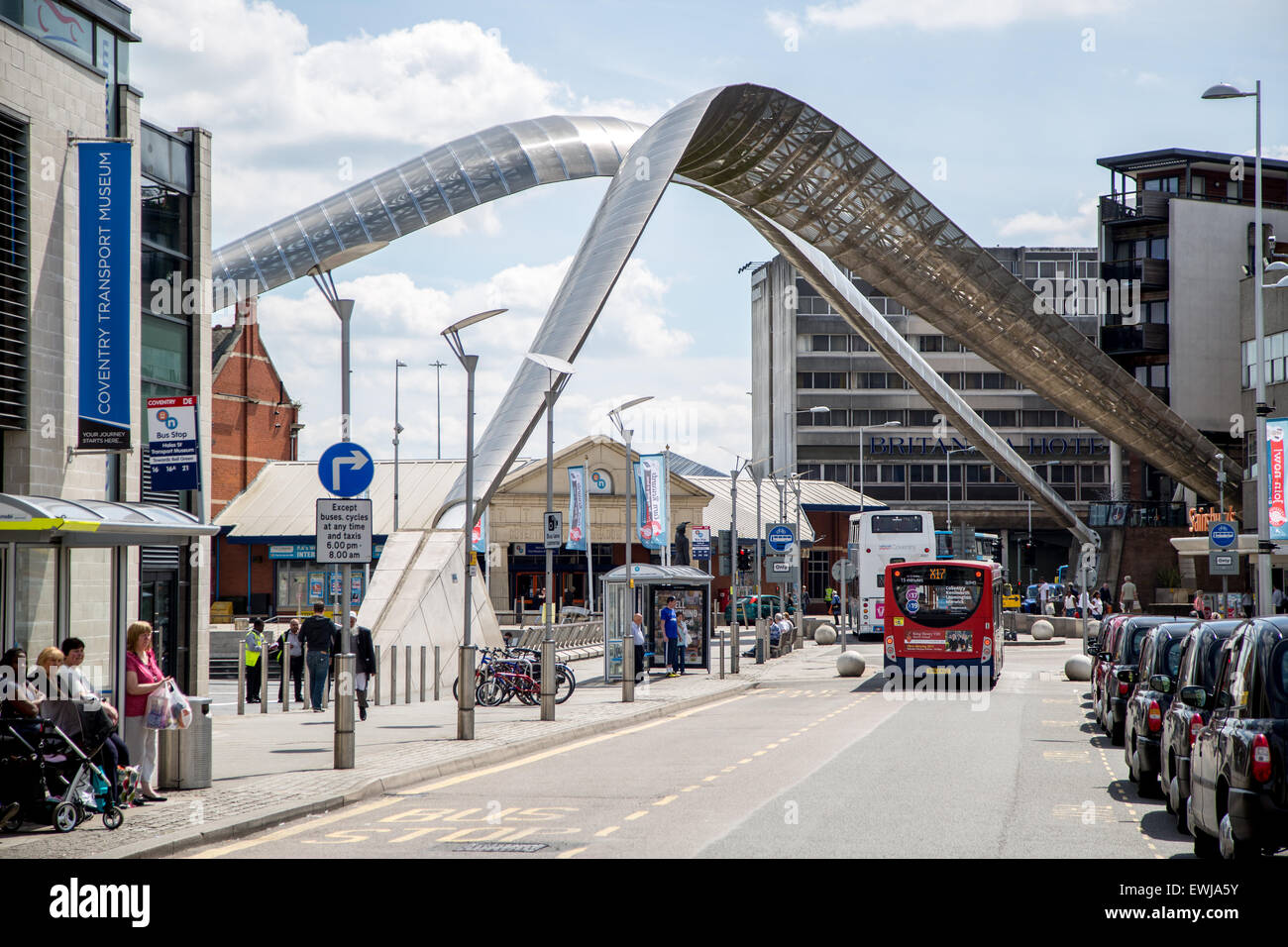 Phoenix Initiative Millennium Place Coventry England UK Stock Photo - Alamy