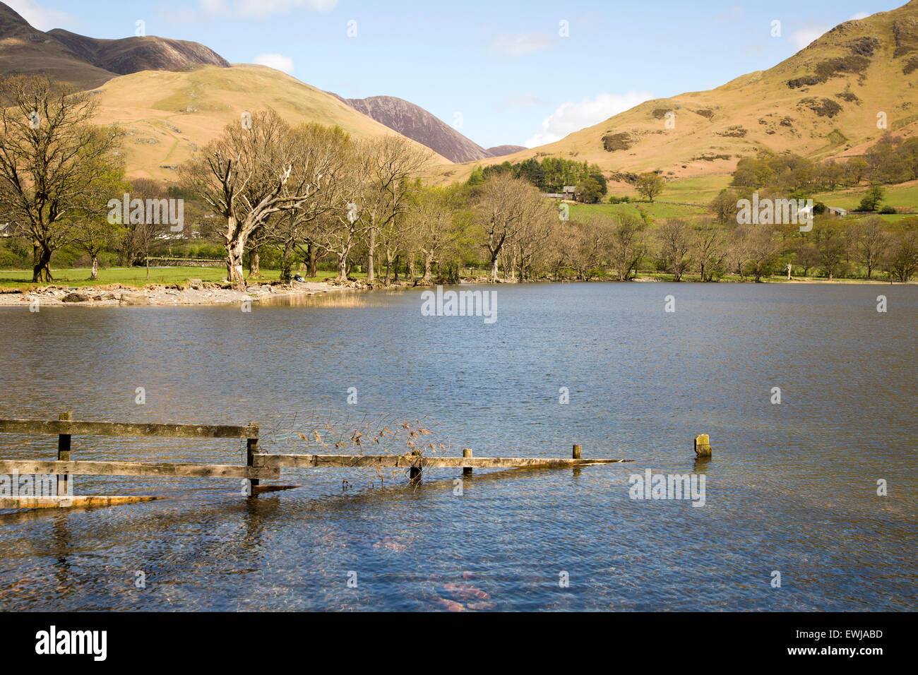 Landscape view of Lake Buttermere, Cumbria, England, UK Stock Photo - Alamy