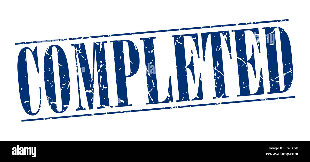 Completed stamp Cut Out Stock Images & Pictures - Alamy