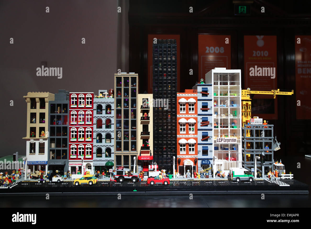 Sydney, Australia. 27 June 2015. The Brick Man Lego exhibition at ...