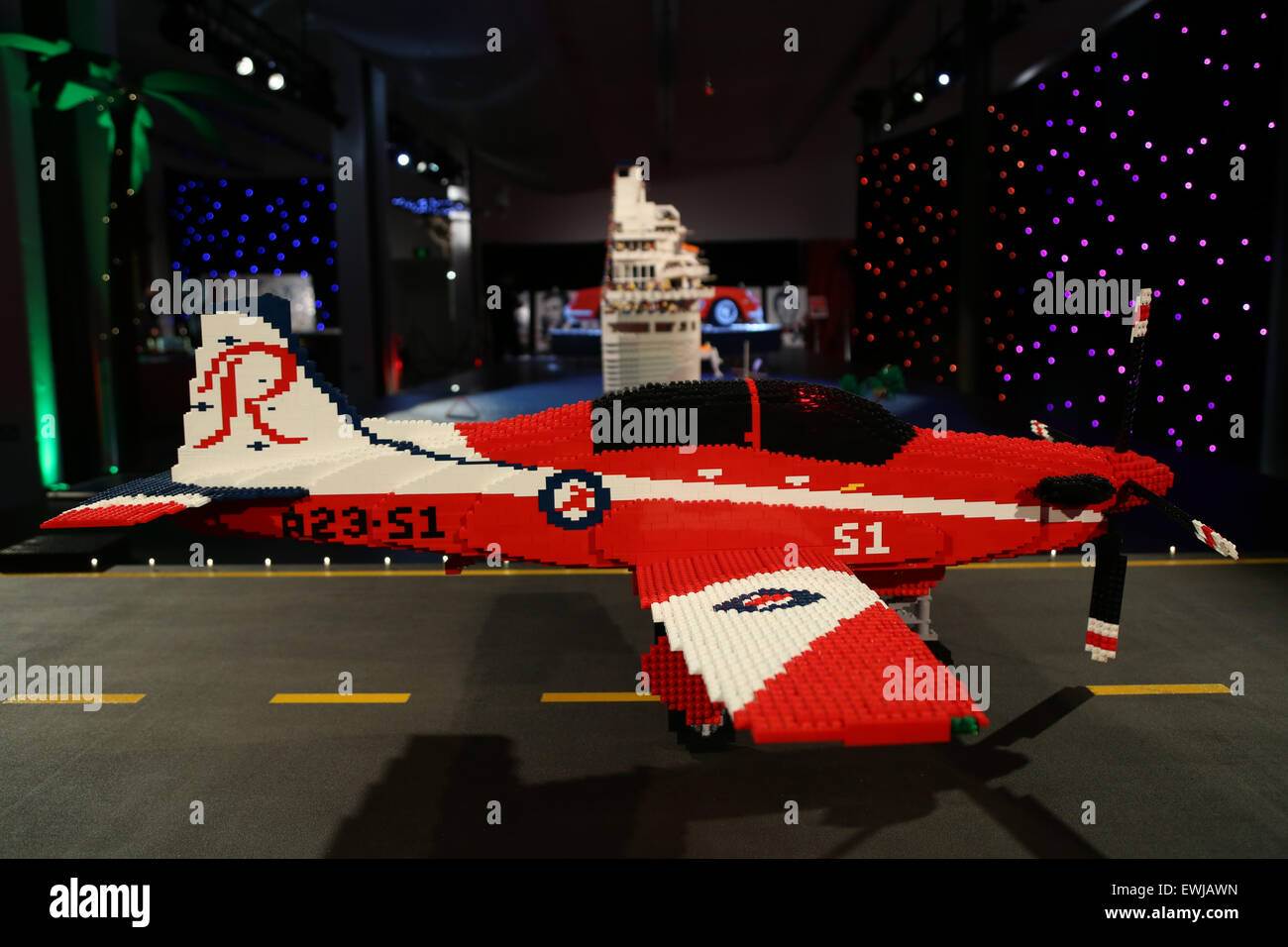 Sydney, Australia. 27 June 2015. The Brick Man Lego exhibition at ...