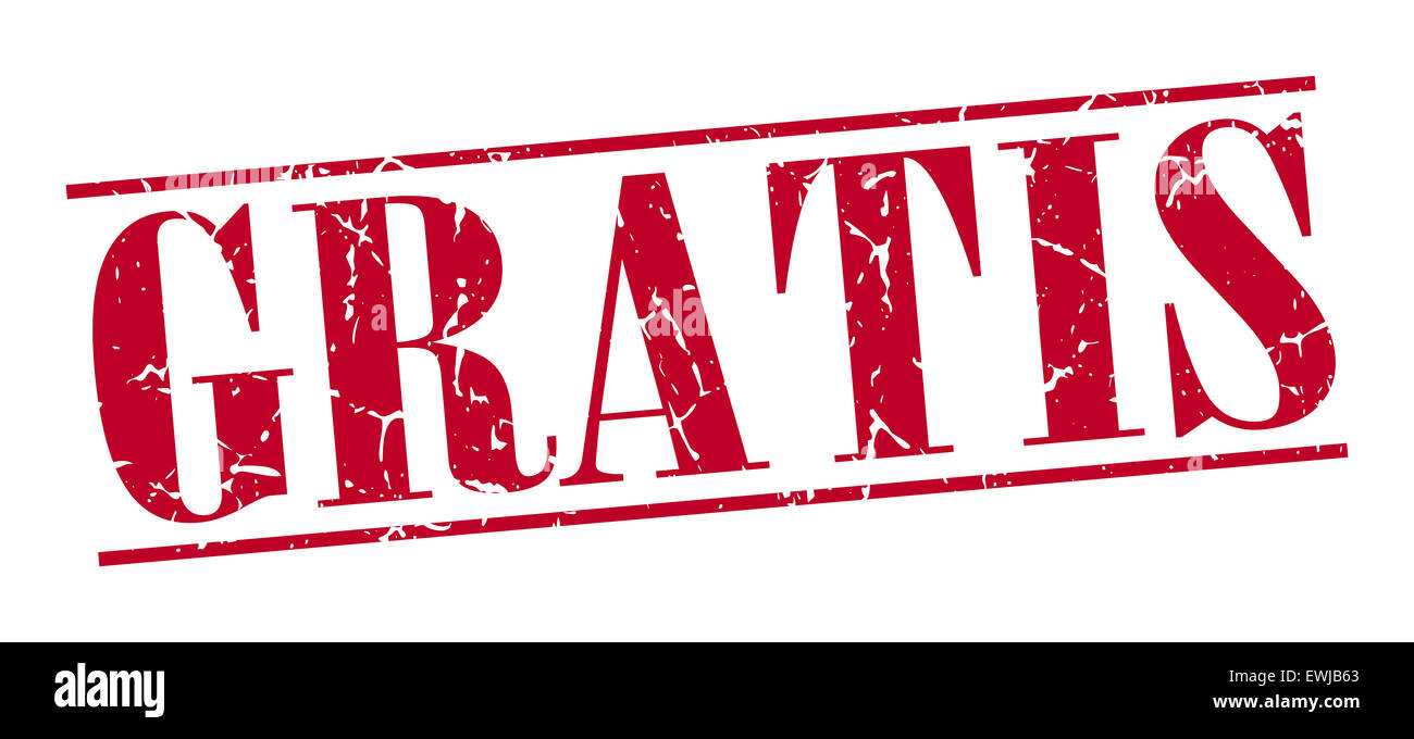 gratis red grunge vintage stamp isolated on white background Stock ...