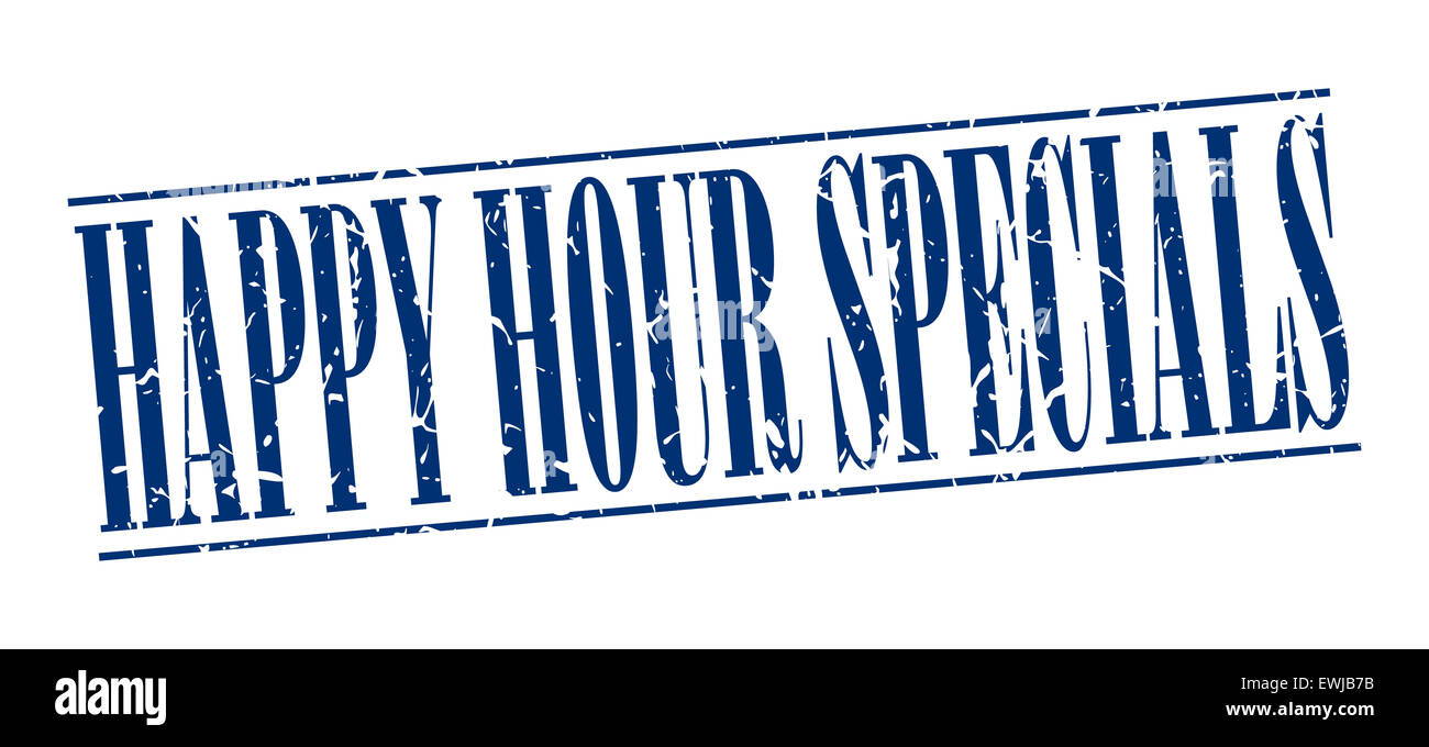 Happy hour stamp isolated on hi-res stock photography and images - Alamy