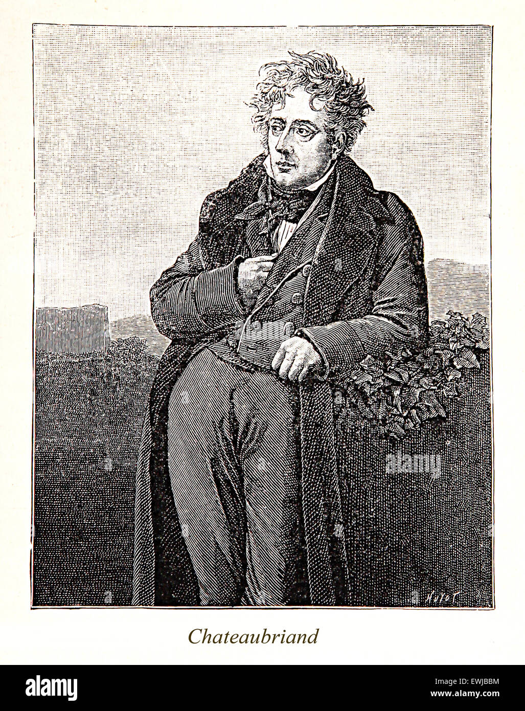 François rené chateaubriand hi-res stock photography and images - Alamy