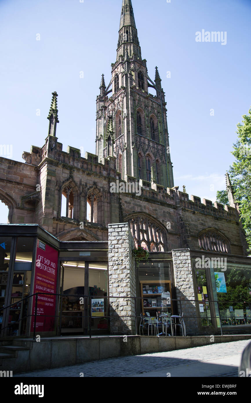 Coventry cathedral cross hi-res stock photography and images - Alamy