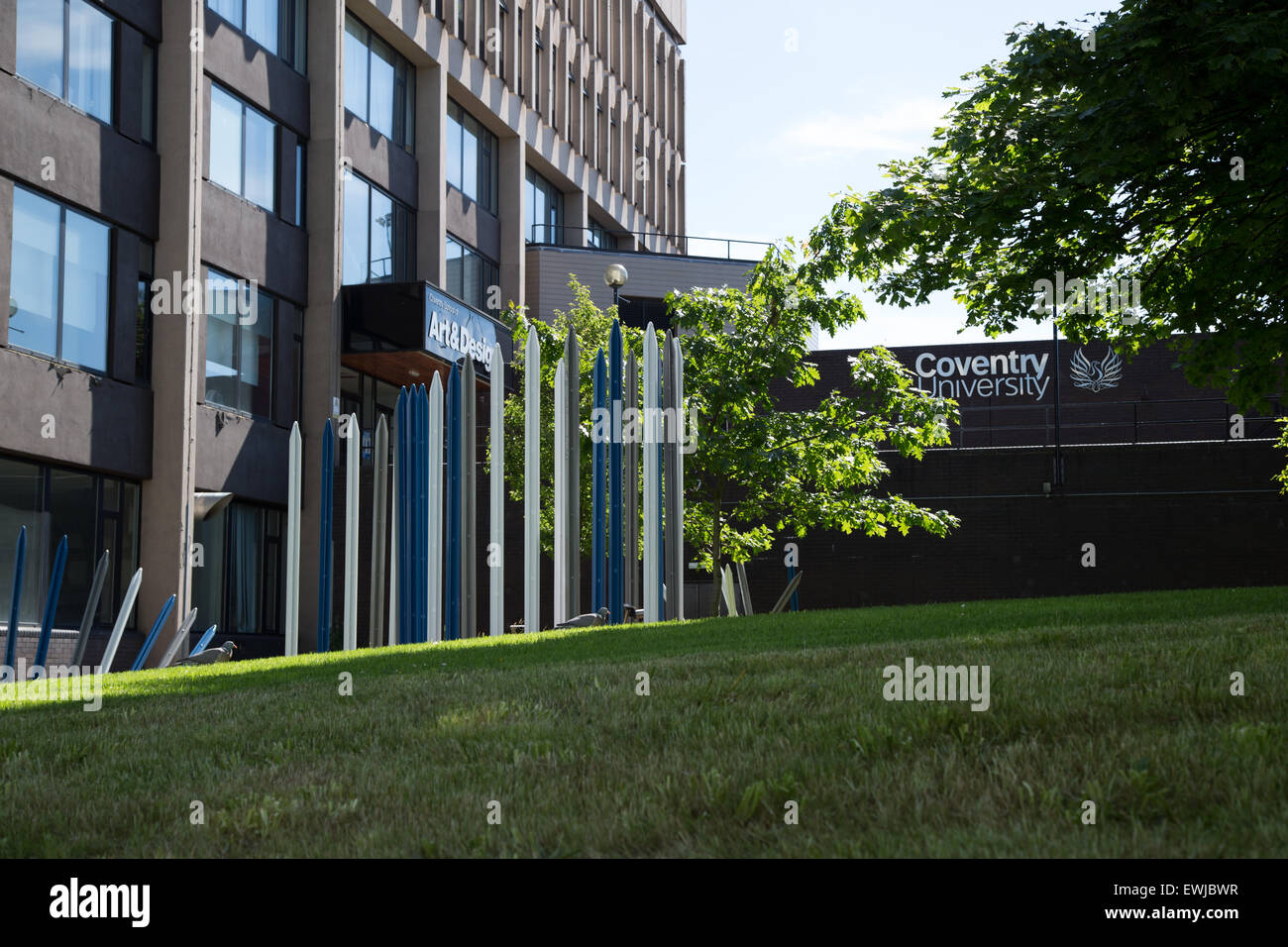 External shot of Coventry University building Stock Photo - Alamy