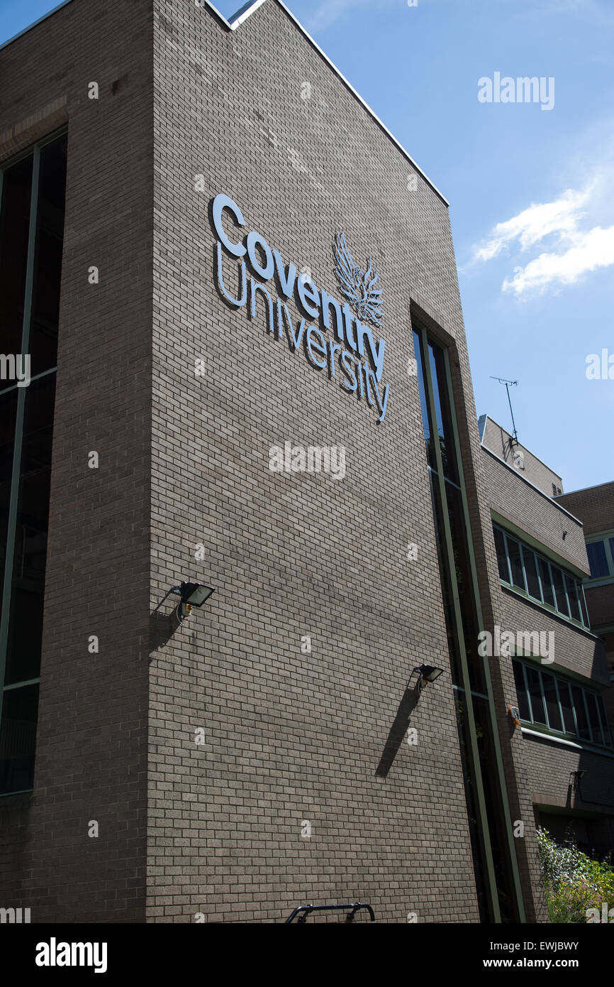External shot of Coventry University building Stock Photo - Alamy
