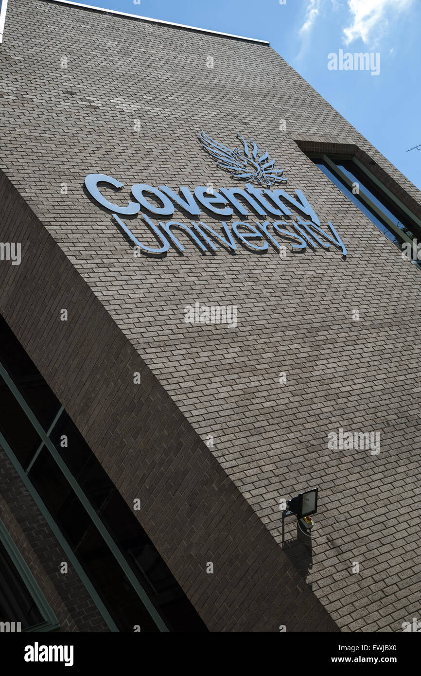 External shot of Coventry University building Stock Photo - Alamy