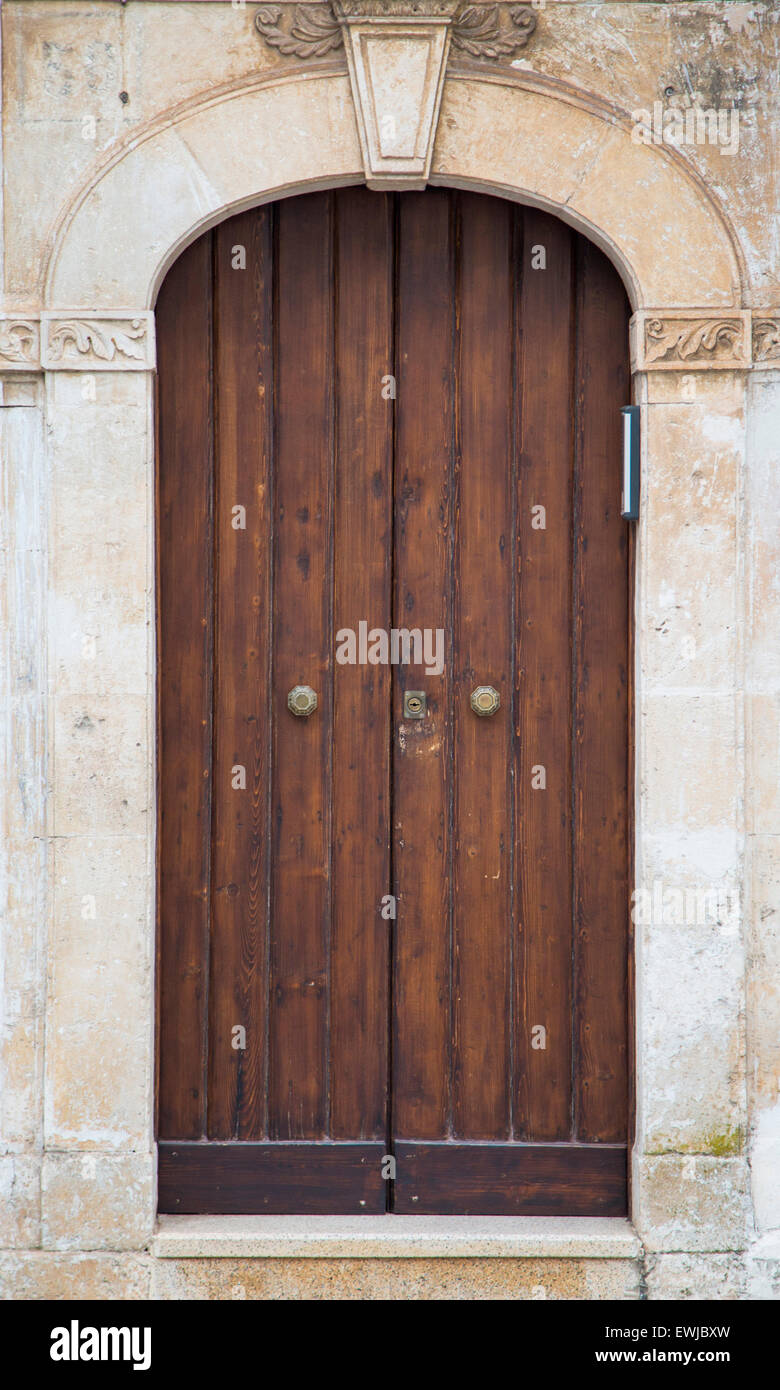 Old door from Bari, Italy Stock Photo - Alamy
