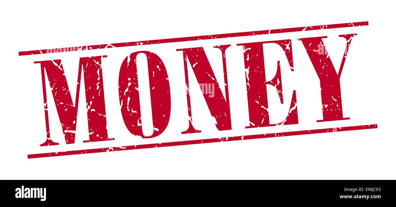 money red grunge vintage stamp isolated on white background Stock Photo ...