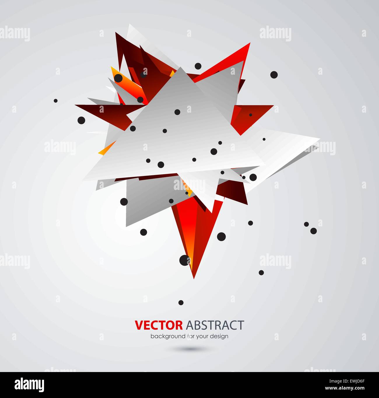 Vector geometric background with triangles Stock Vector Image & Art - Alamy
