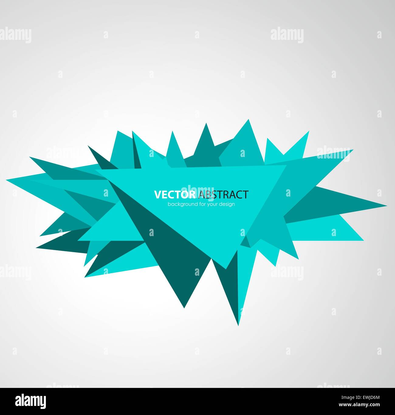 Vector abstract geometric background with triangles Stock Vector Image ...