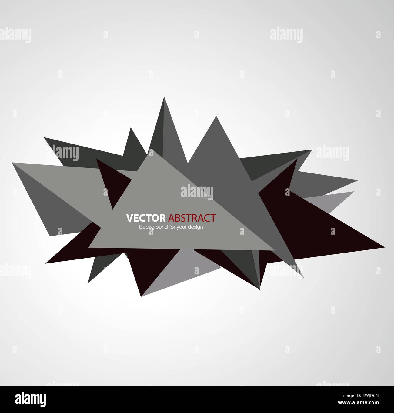 Vector abstract geometric background with triangles Stock Vector Image ...