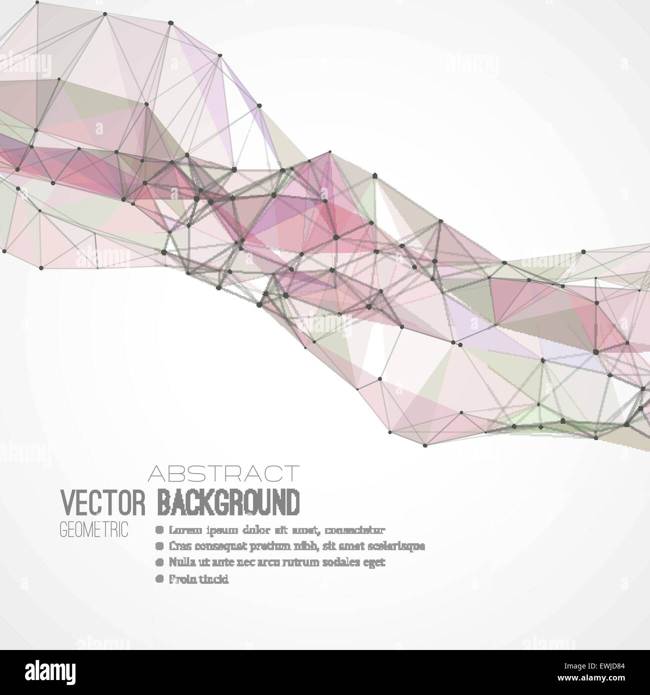 Abstract Geometric Background Design Stock Vector Image & Art - Alamy