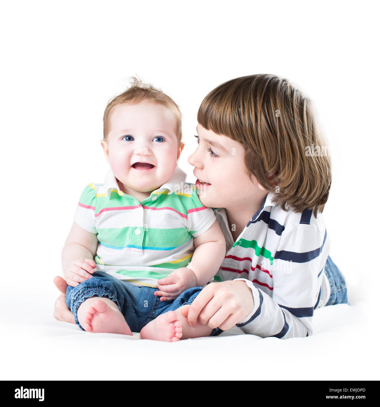 New sibling Cut Out Stock Images & Pictures - Alamy