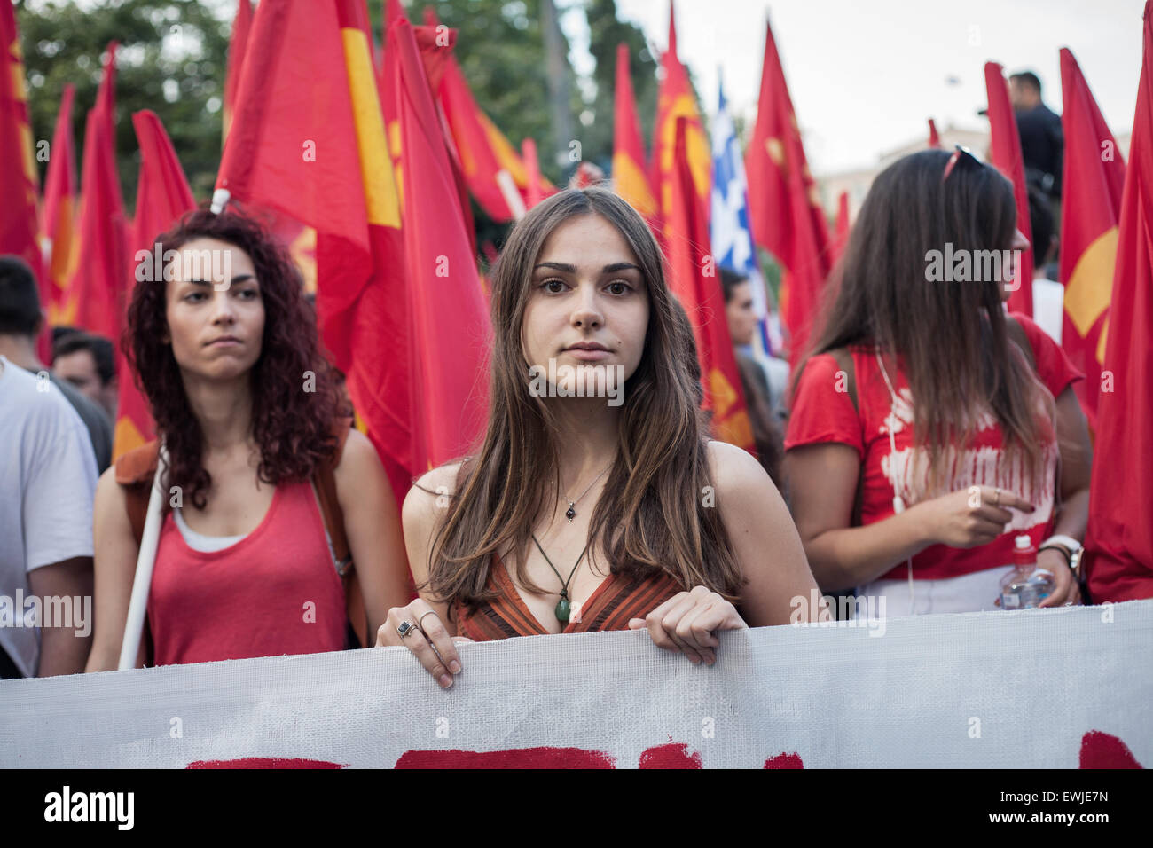 Greek communist party hi-res stock photography and images - Alamy