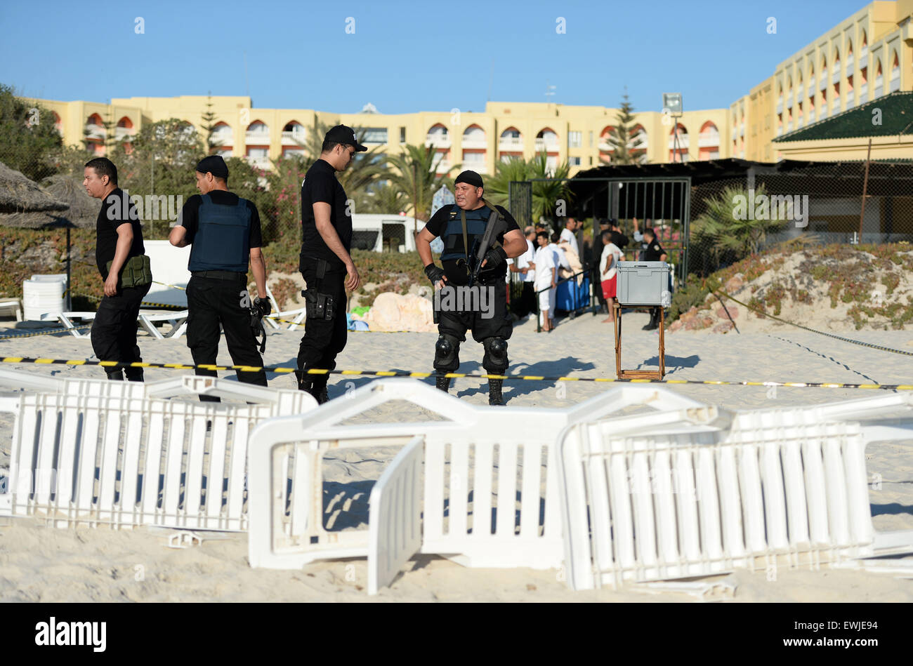 Killed in the sousse terror attack in tunisia hi-res stock photography ...