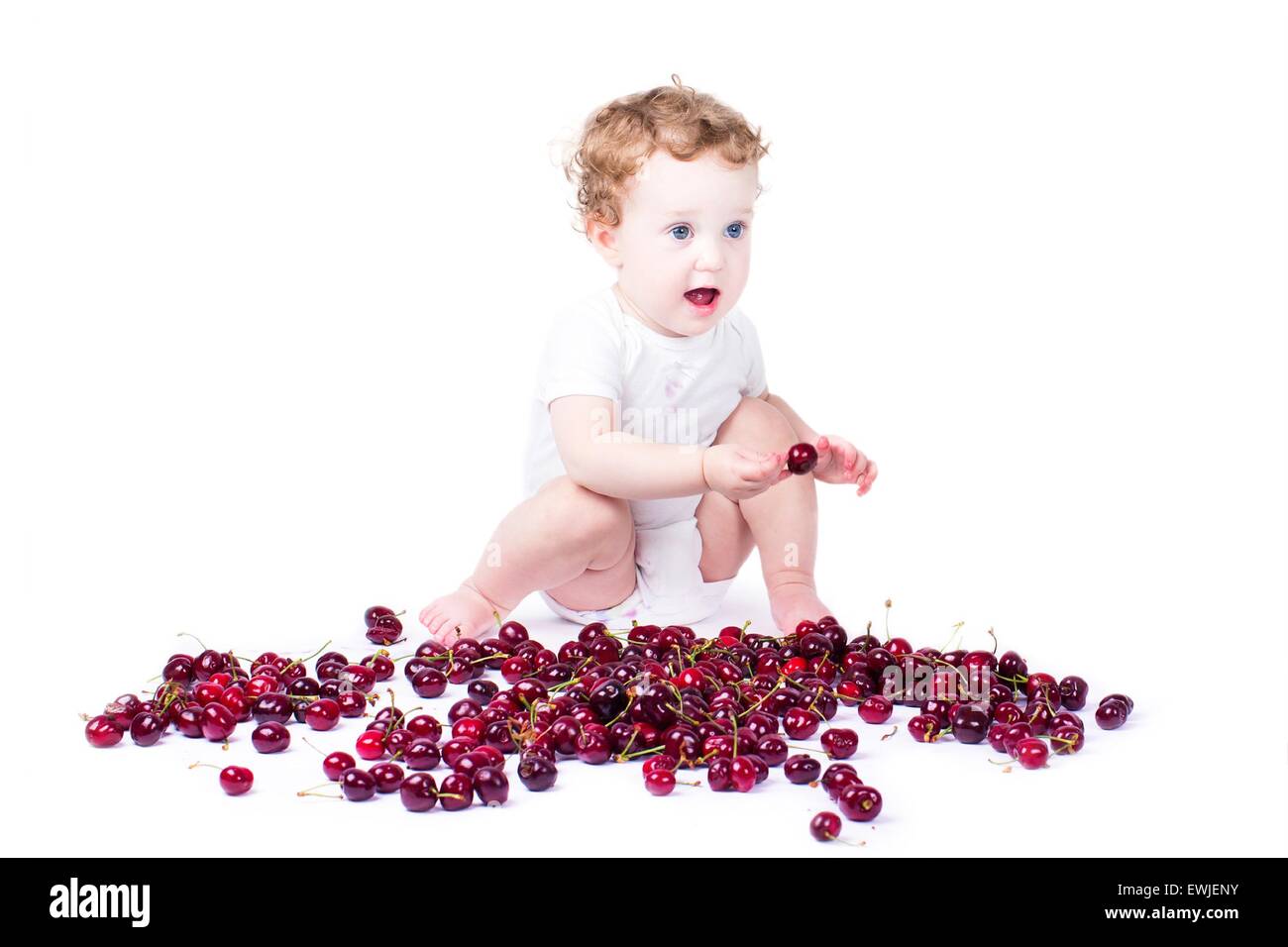 Boy eating breakfast Cut Out Stock Images & Pictures - Alamy