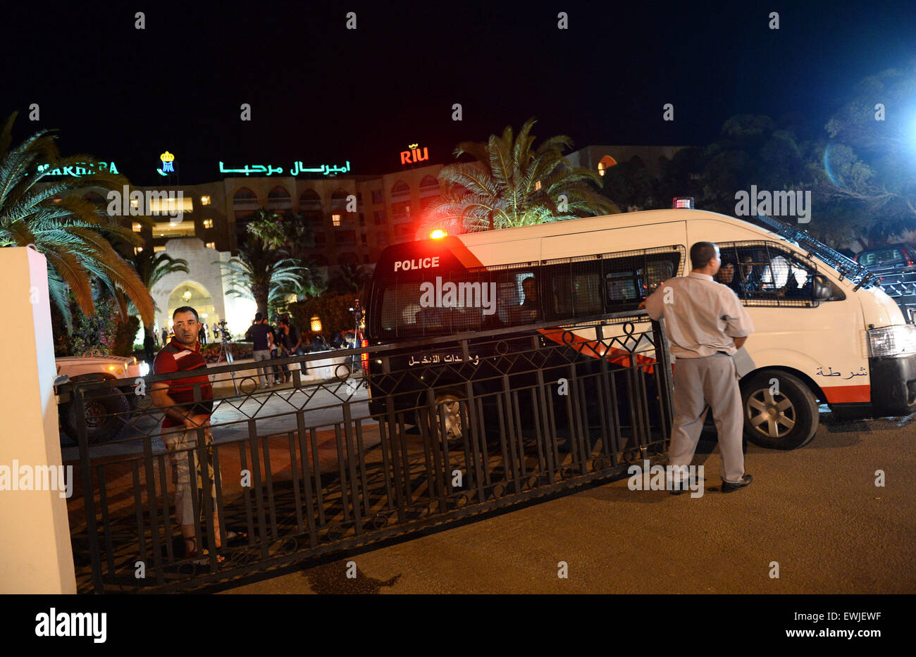 Killed in the sousse terror attack in tunisia hi-res stock photography ...