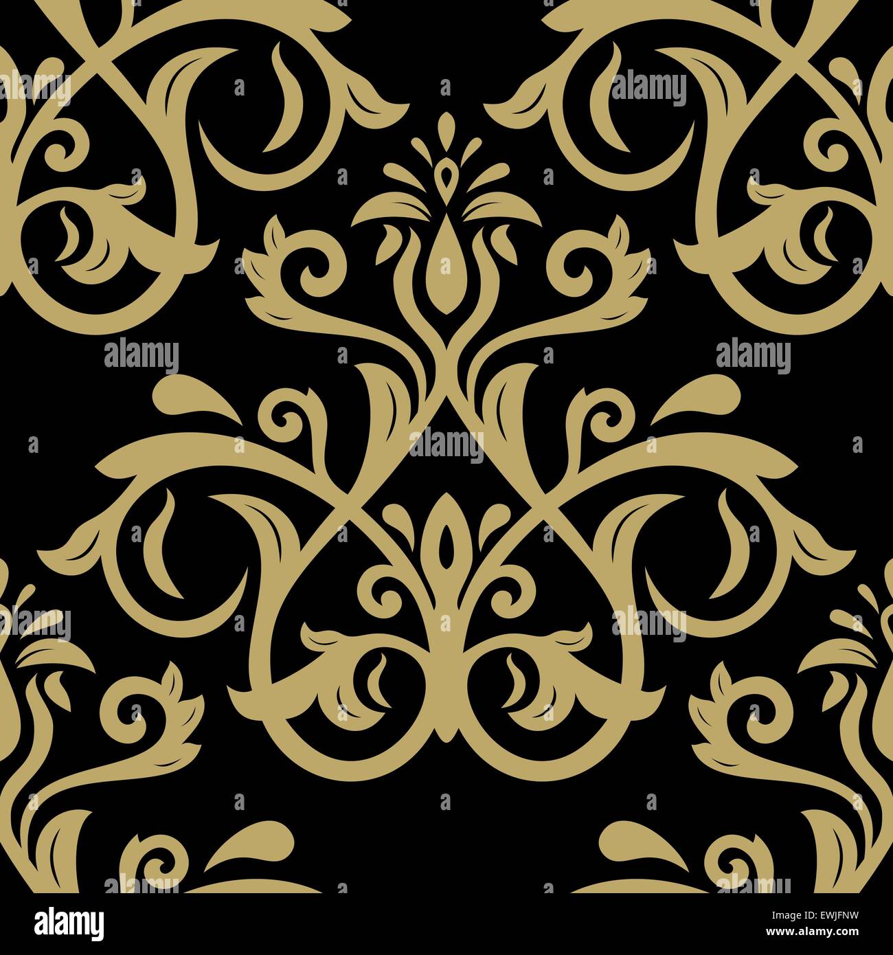 Seamless Orient Vector Background Stock Vector Image & Art - Alamy
