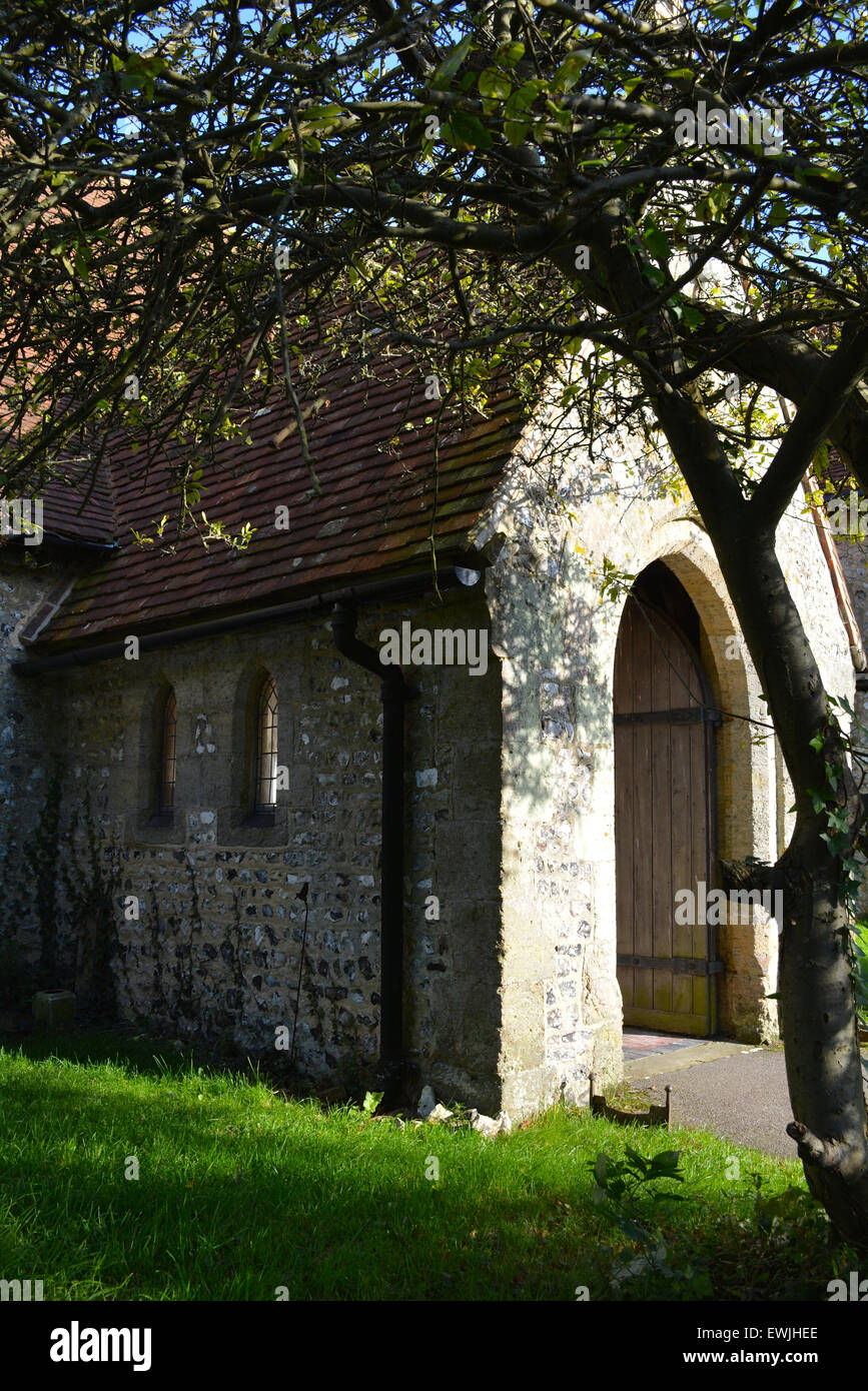 Church in burpham village in west sussex hi-res stock photography and ...