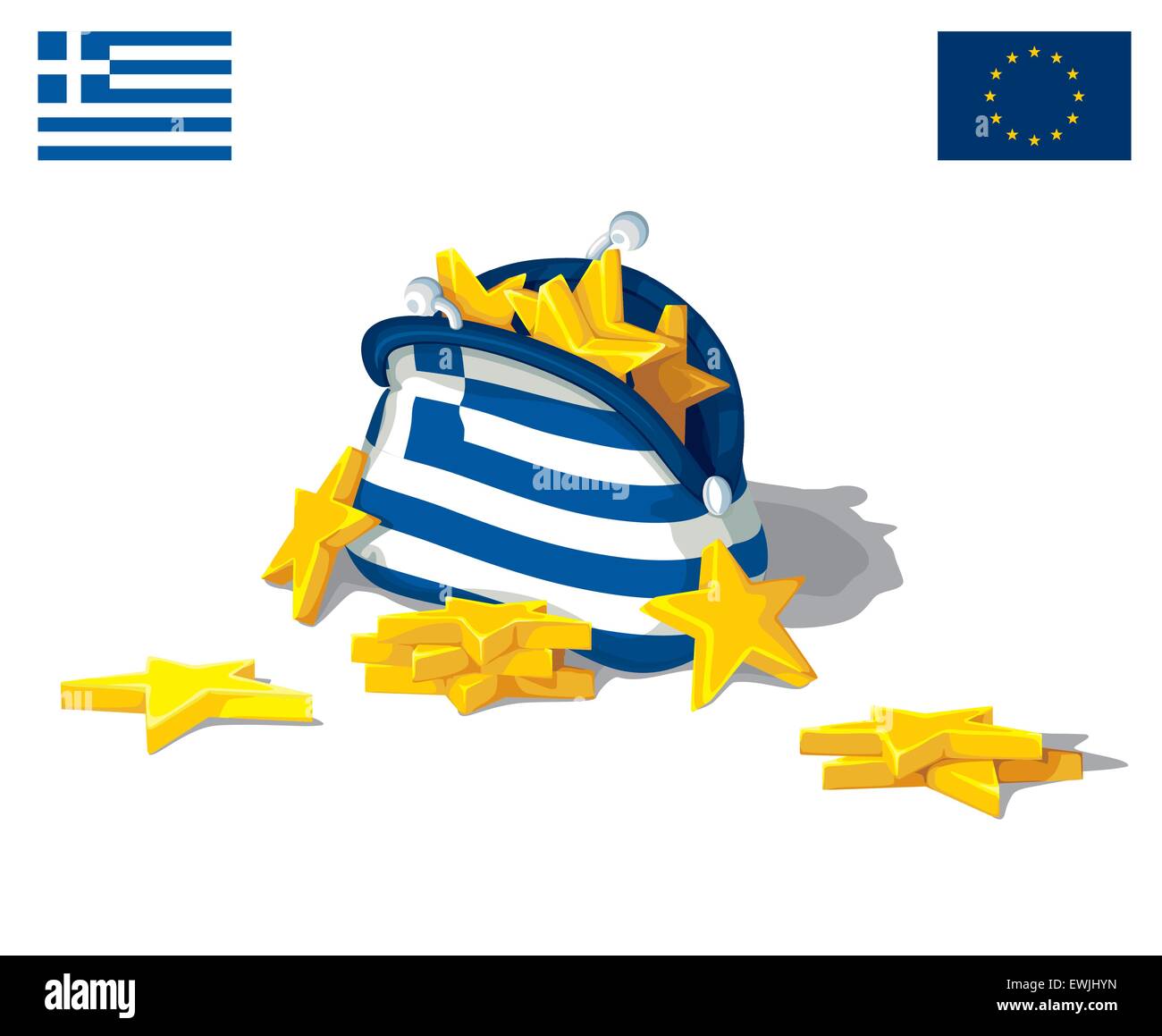 Poverty greece Stock Vector Images - Alamy