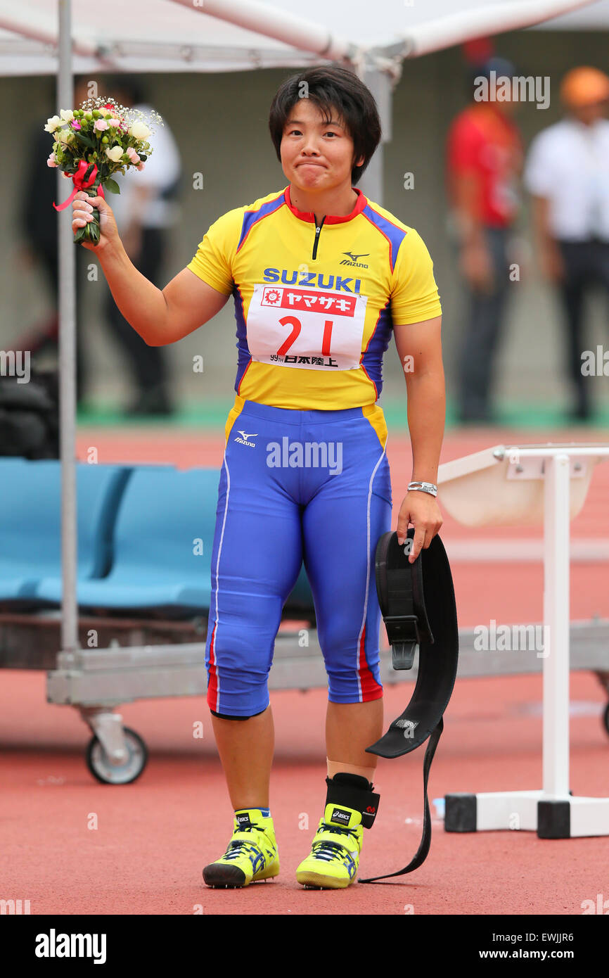 Denka Big Swan Stadium, Niigata, Japan. 26th June, 2015. Yuki Ebihara ...
