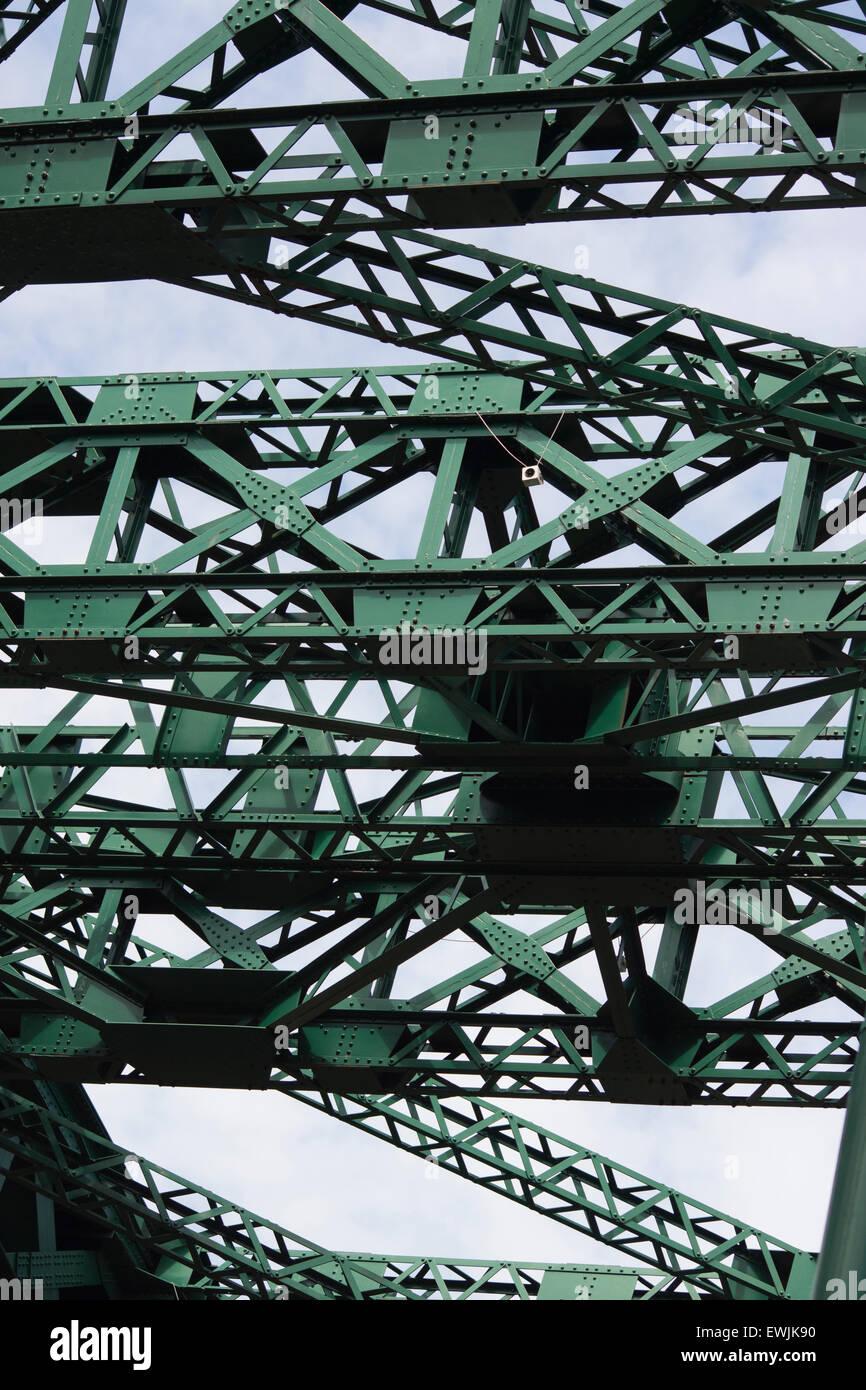 Sunderland Wear Road Bridge View Stock Photo - Alamy