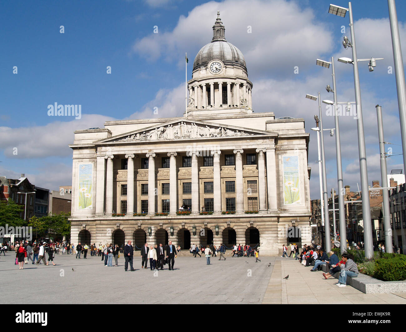 Old Market Square Nottingham Stock Photo - Alamy