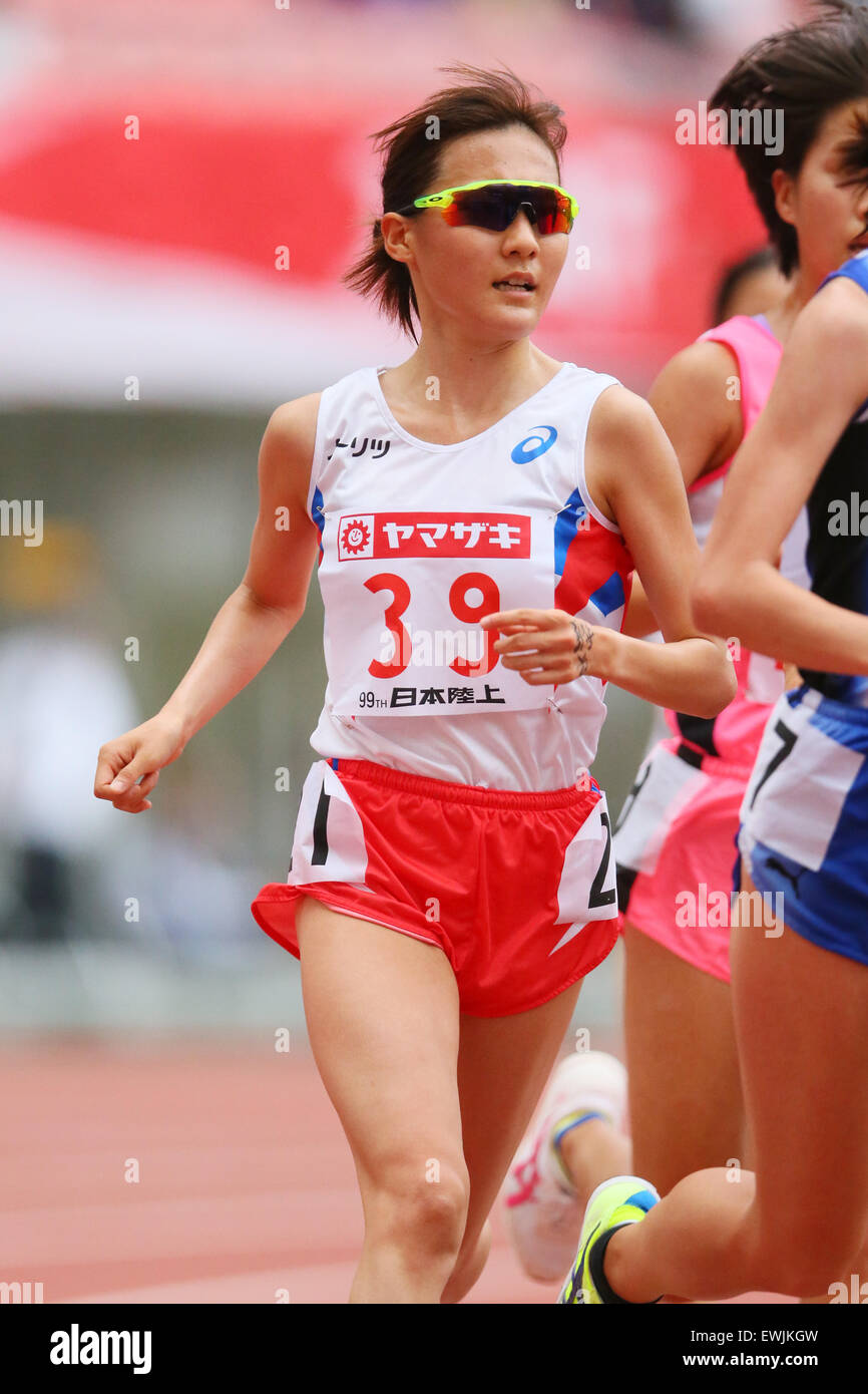 Denka Big Swan Stadium, Niigata, Japan. 26th June, 2015. Reia Iwade ...