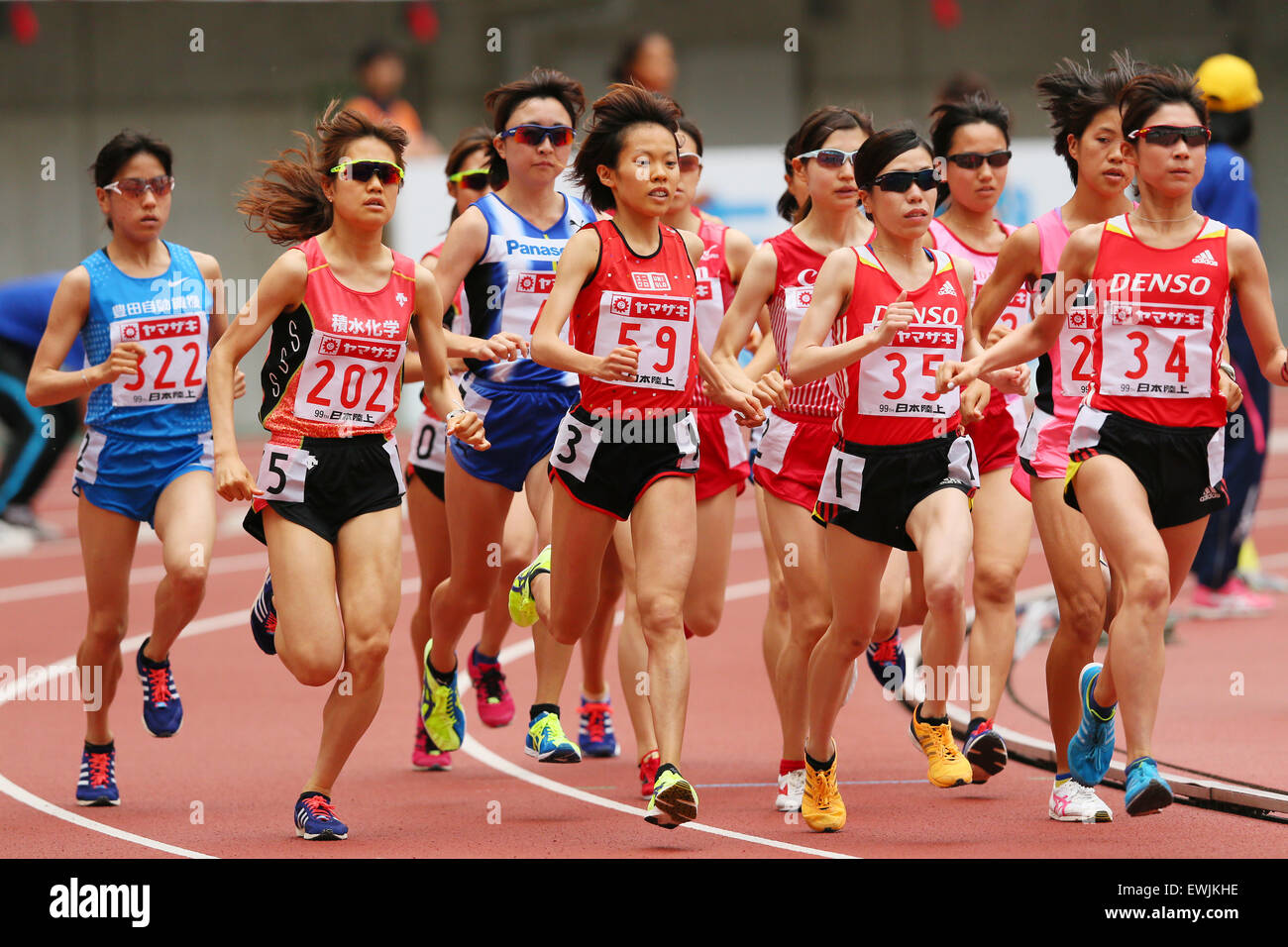 Denka Big Swan Stadium, Niigata, Japan. 26th June, 2015. Ayumi Hagiwara ...