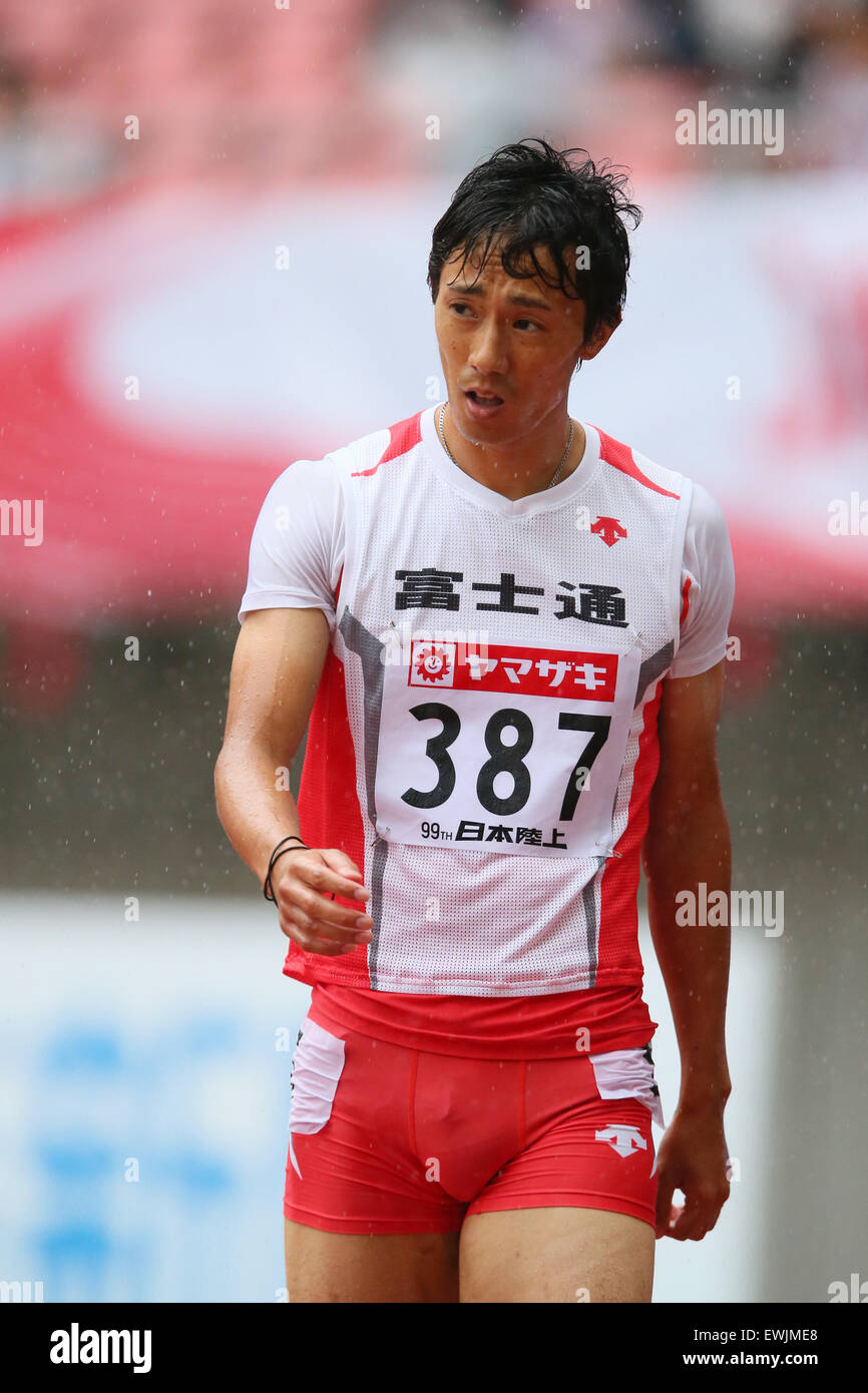 Denka Big Swan Stadium, Niigata, Japan. 27th June, 2015. Kei Takase, JUNE 27, 2015 - Athletics ...